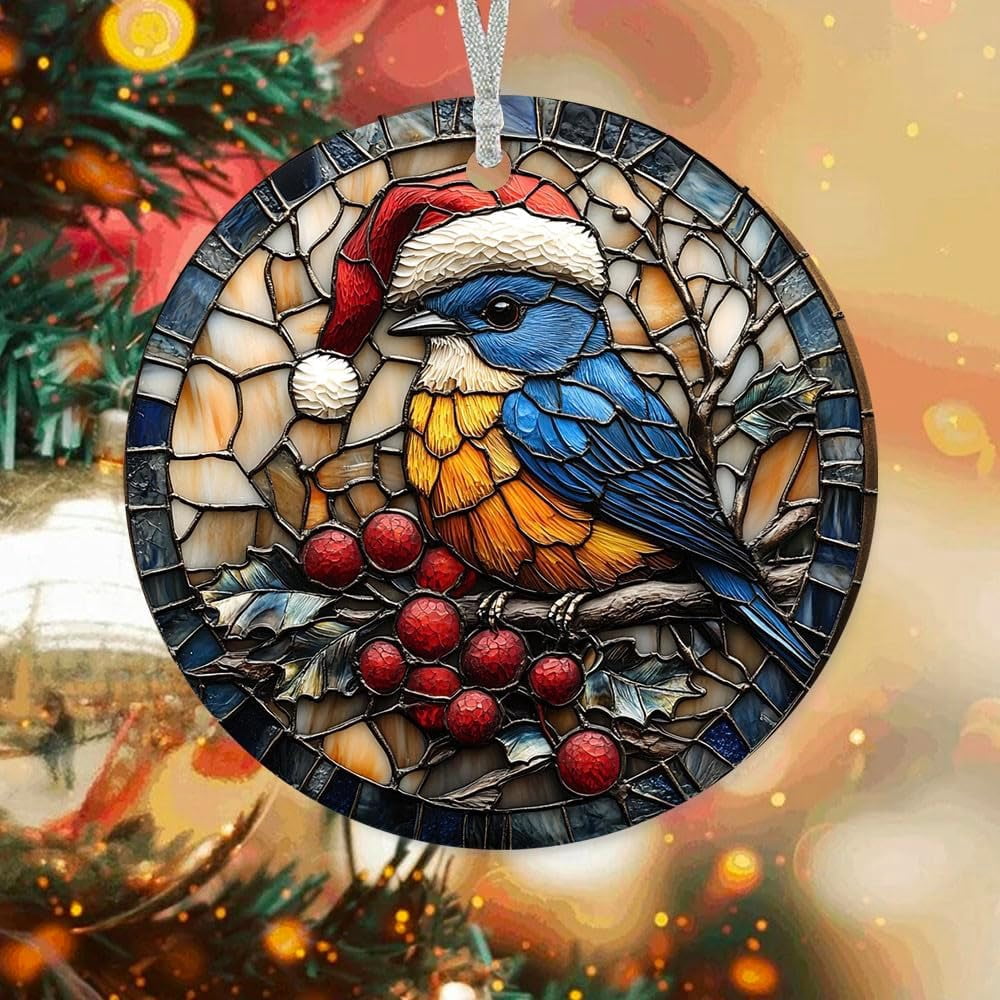 Eastern Bluebird Custom Ornaments 2025, Eastern Bluebird Ornament ...