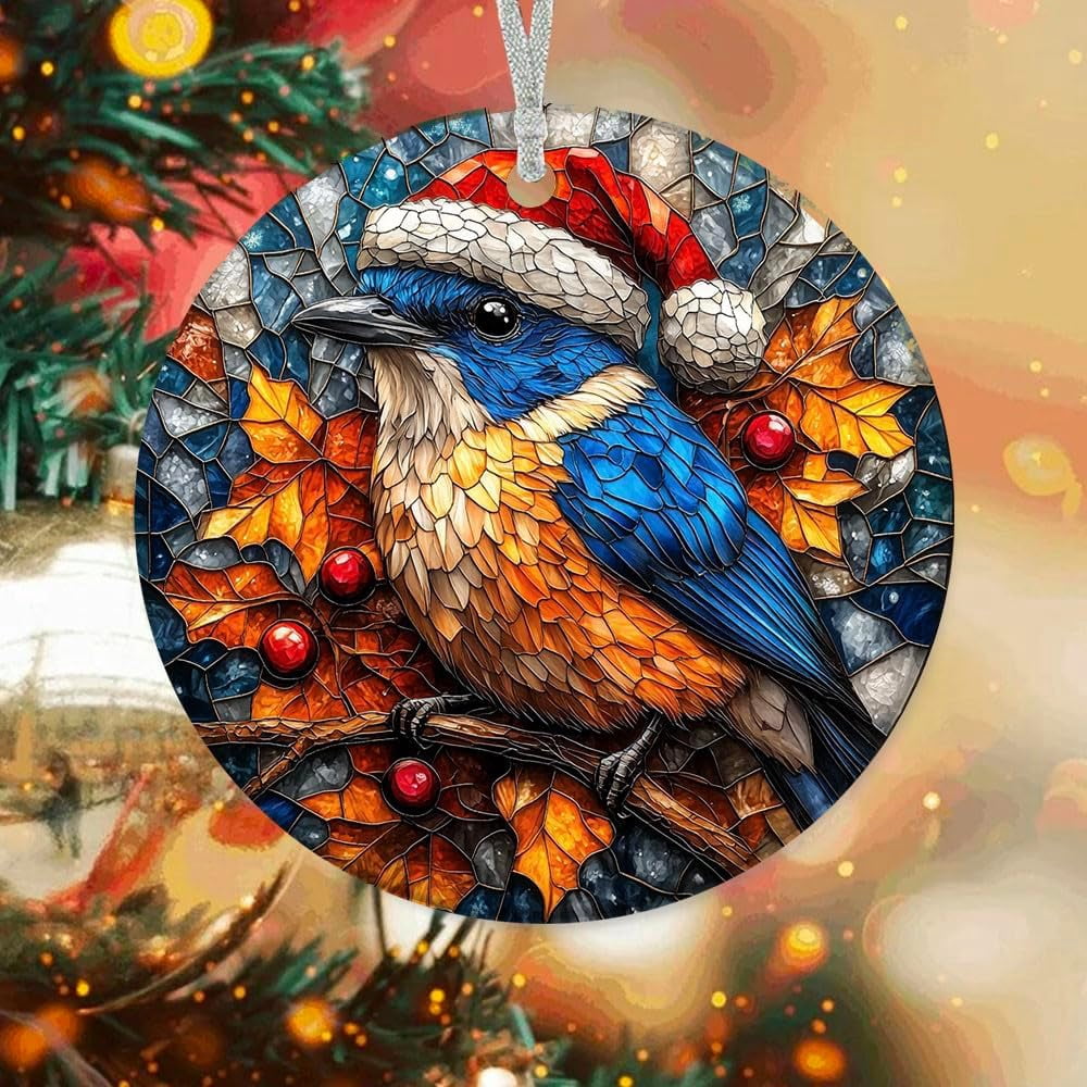 Eastern Bluebird Custom Ornaments 2025, Eastern Bluebird Ornament ...