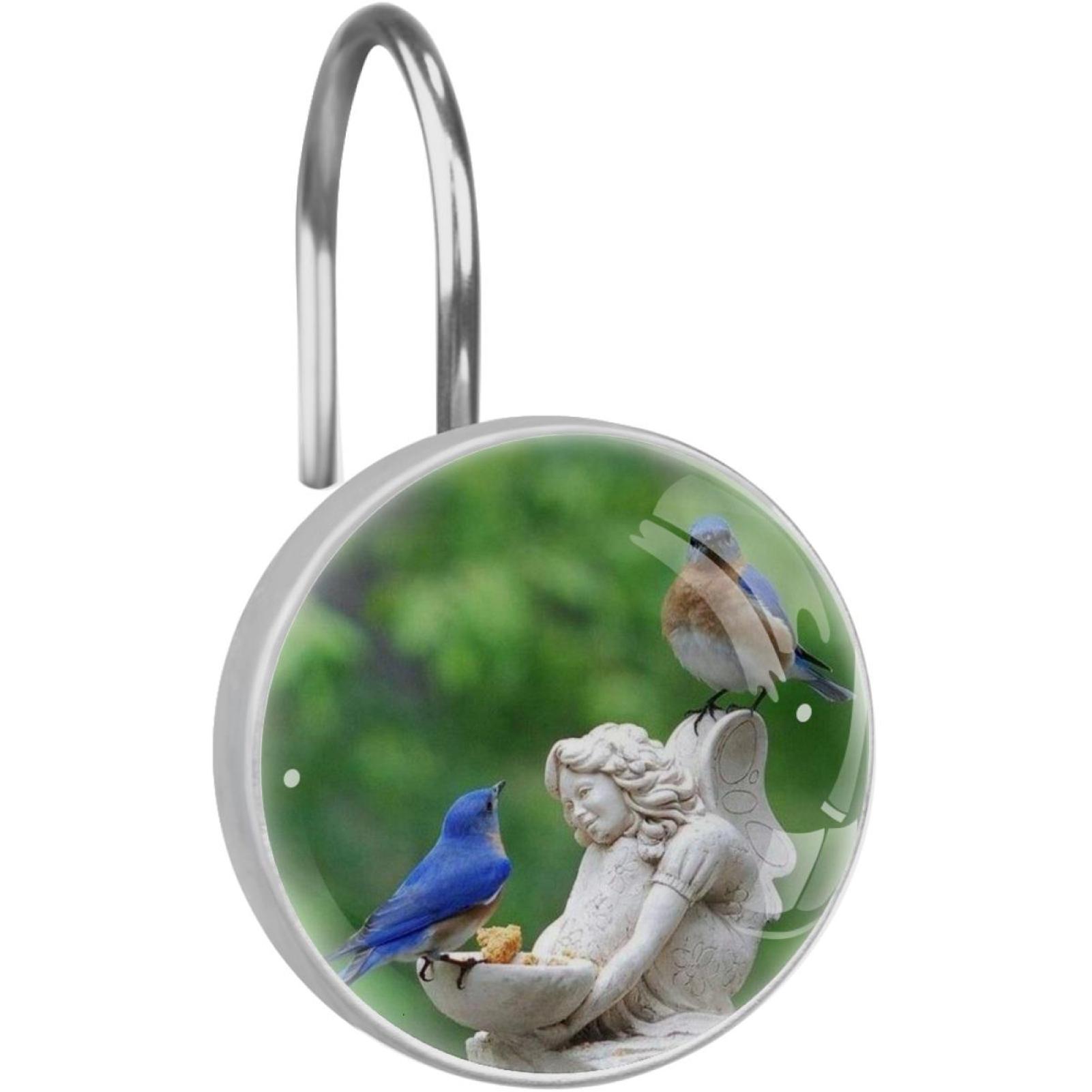 Eastern Bluebird Emblem of Spring and Tranquility Round Shower 12-Pack ...
