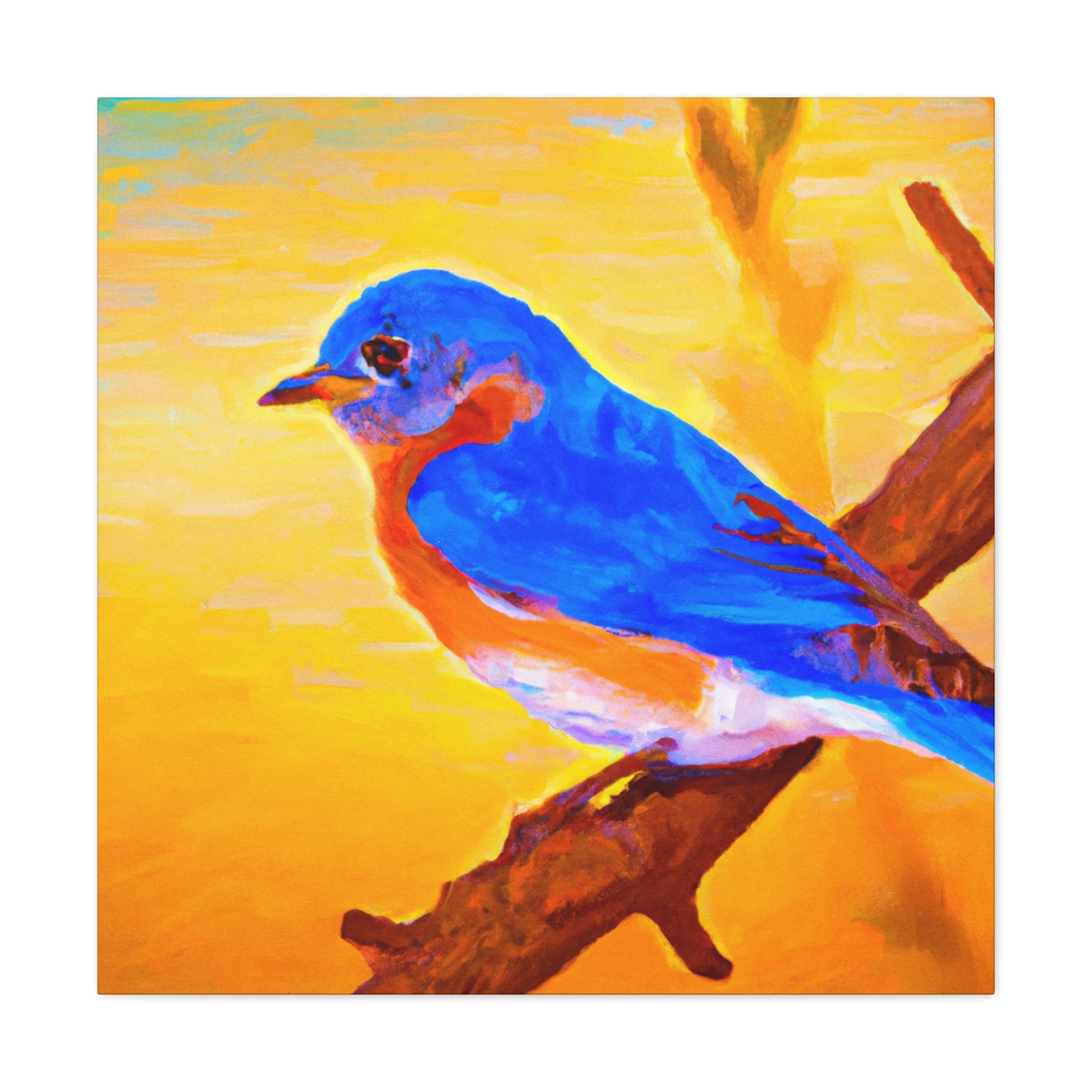 Eastern Bluebird Splendor - Canvas - Walmart.com