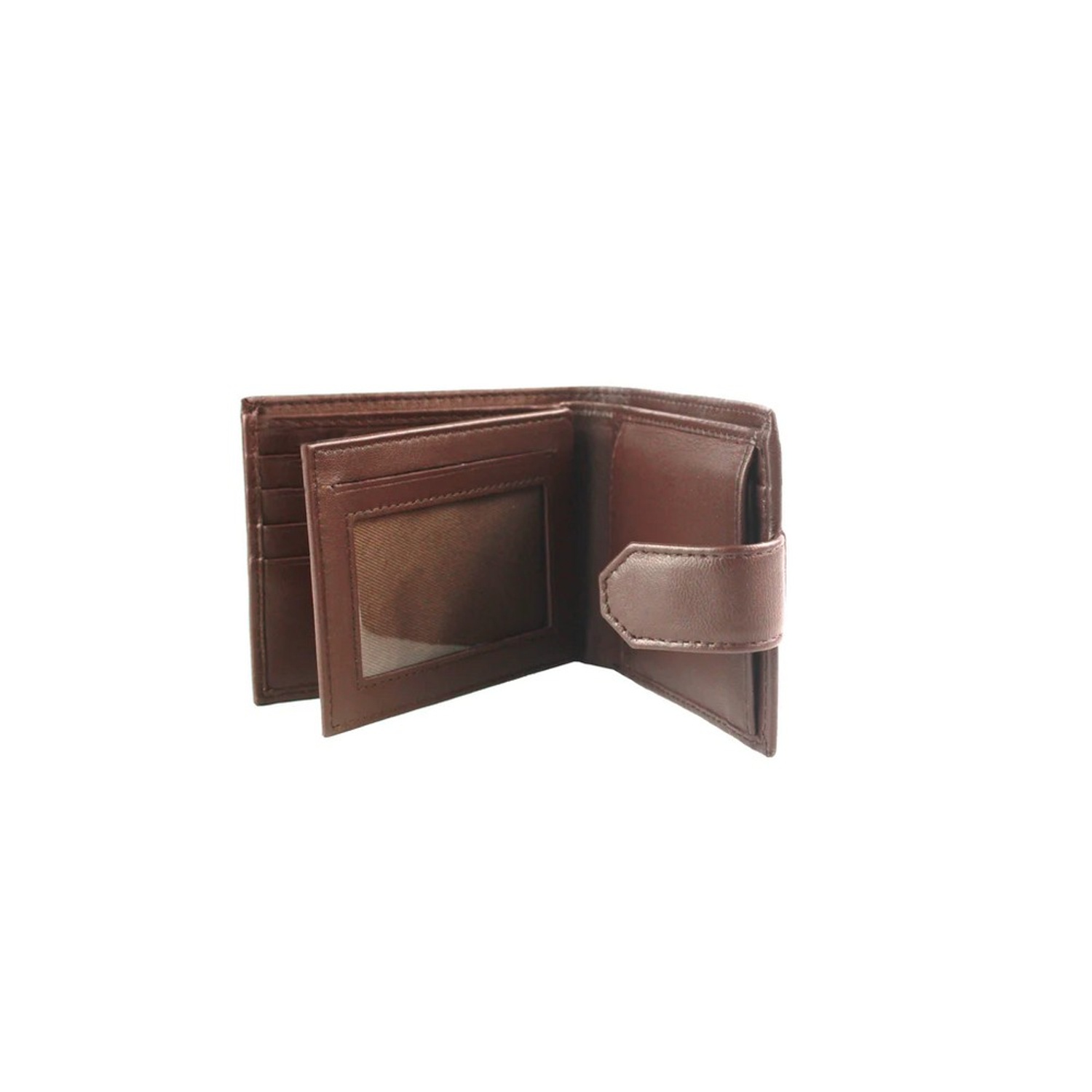 Eastern Counties Leather Adult Grayson Bi-Fold Leather Contrast Piping ...