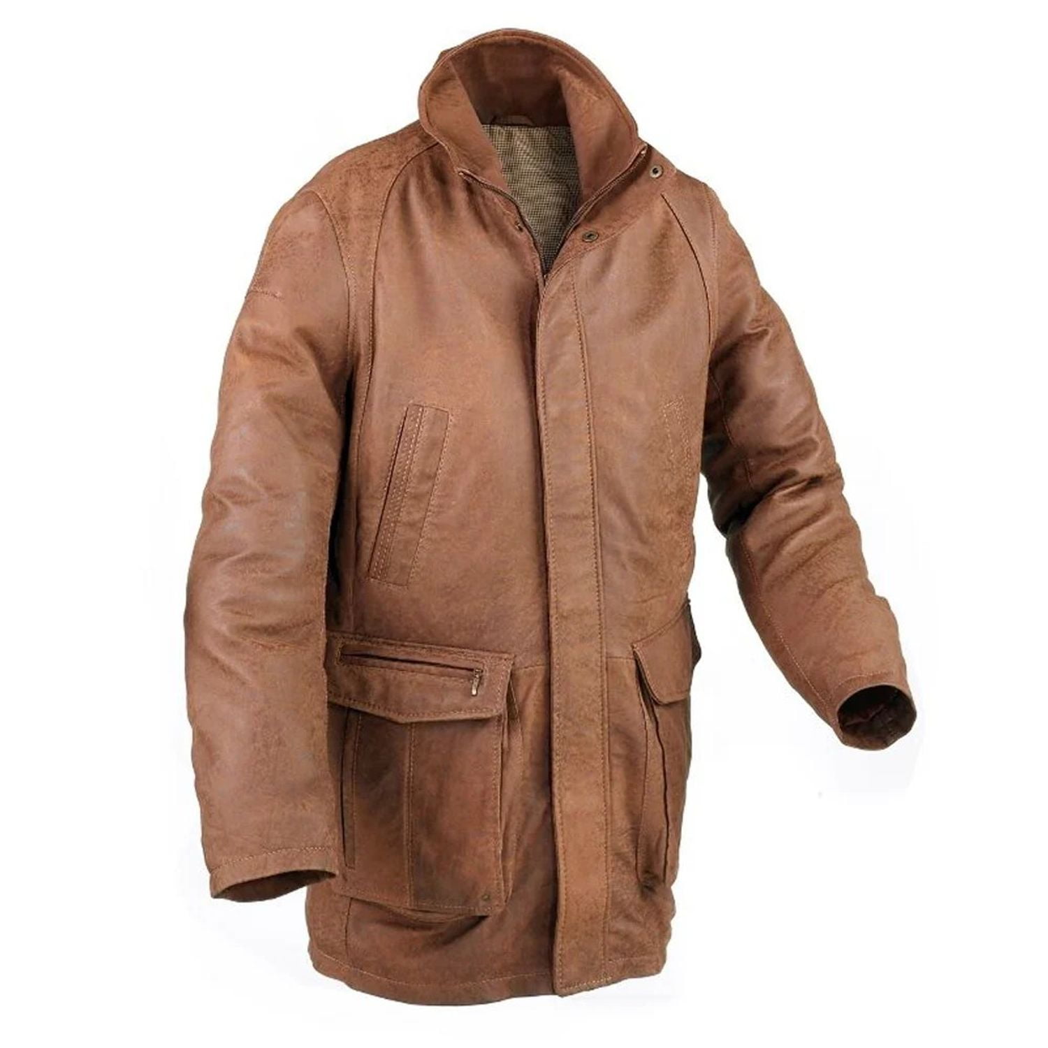 Eastern Counties Leather Mens Leather Mid Length Jacket - Walmart.com