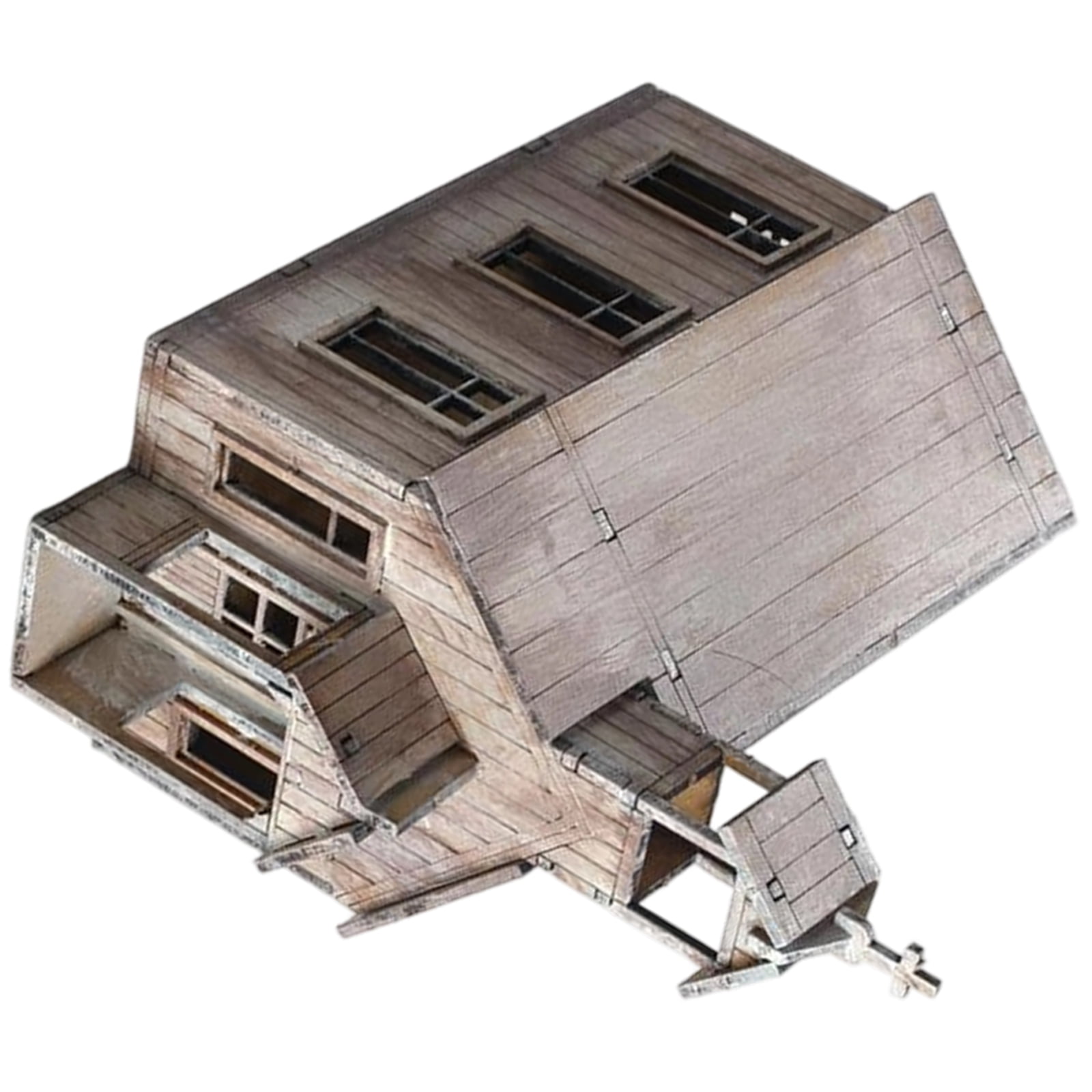 Eastern European Styles Wooden Church Puzzle 1/72 Scale Educational ...