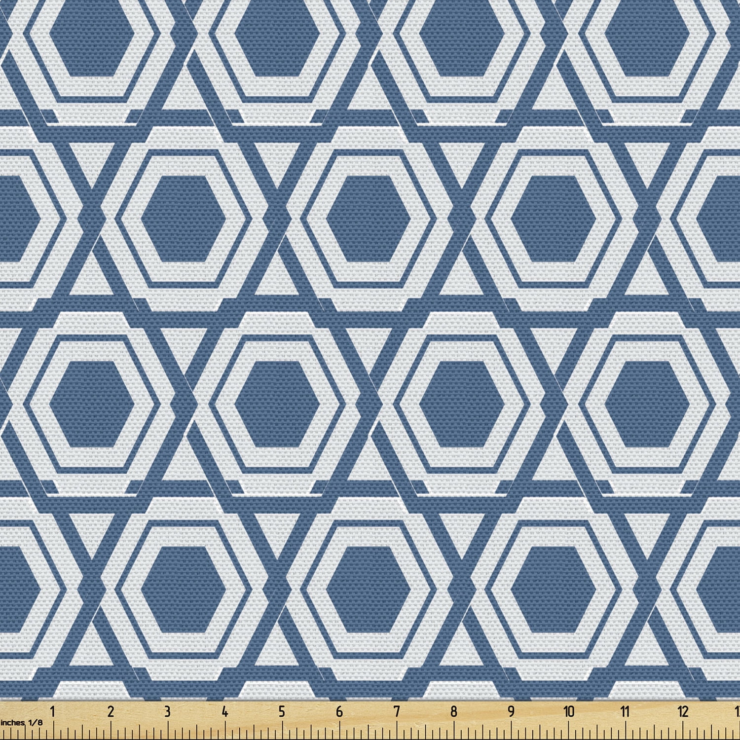 Ambesonne Eastern Fabric by the Yard Upholstery, Vintage Floral Spring ...