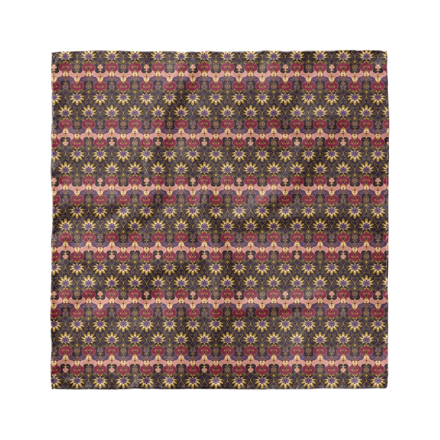 Eastern Head Scarf, Bohemic Persian Print, Head Wrap, 3 Sizes, by ...