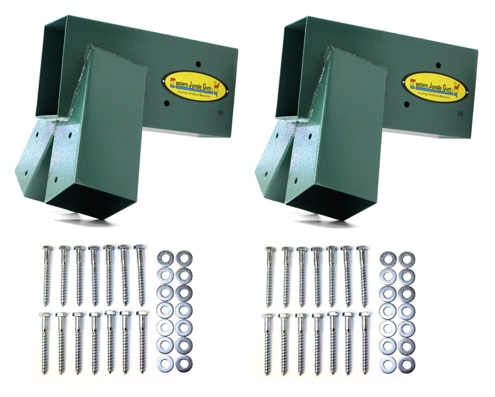 Eastern Jungle Gym Easy 1-2-3 A-Frame Two Bracket Kit w/ Mounting ...