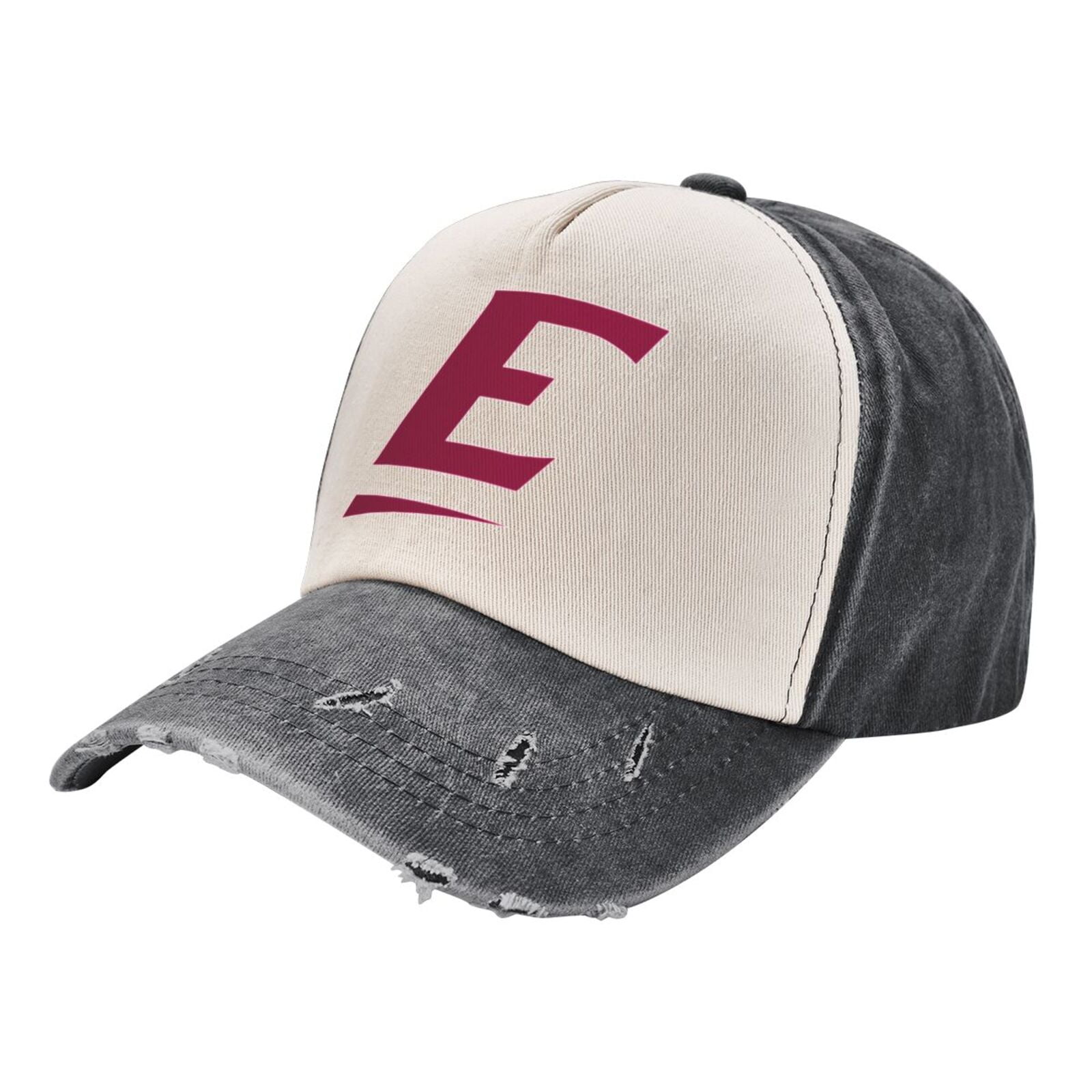 Eastern Kentucky University Logo Cowboy Collision Color Washed Baseball ...