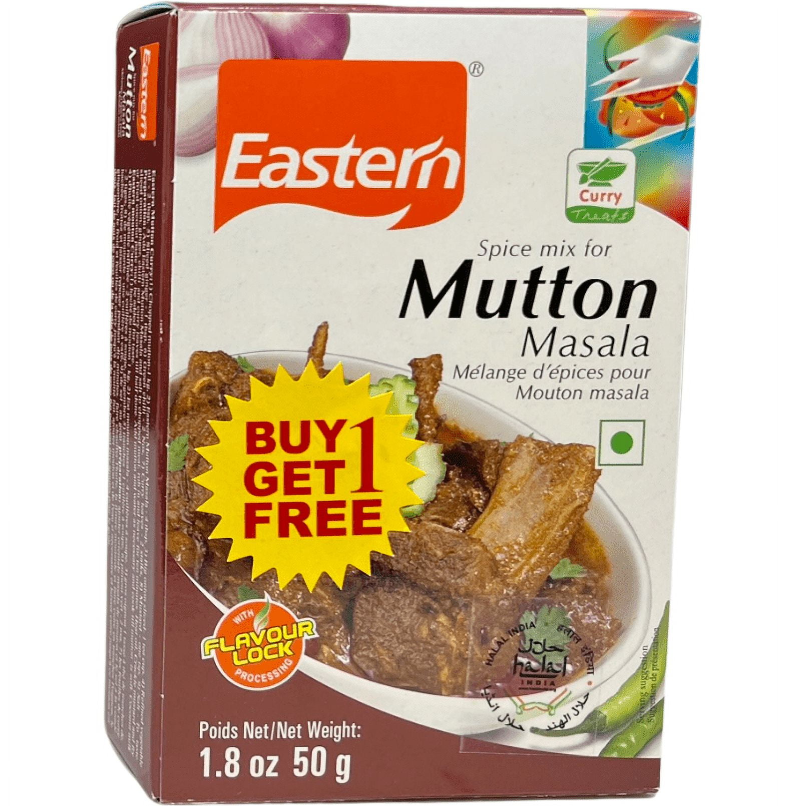 Eastern Mutton Masala - 50 Gm (1.8 Oz) [Buy 1 Get 1 Free] - Walmart.com