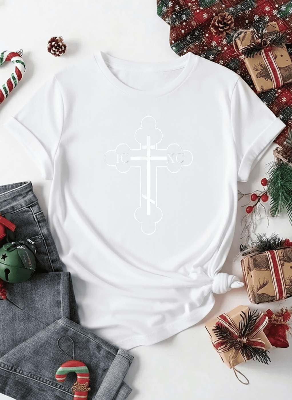 Eastern Orthodox Cross Russian Orthodox Christianity up to Size 5XL ...