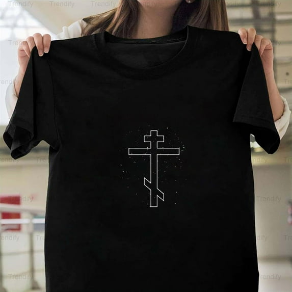 Eastern Orthodox Cross Symbol Funny Religious Parody H11441 Unisex T ...
