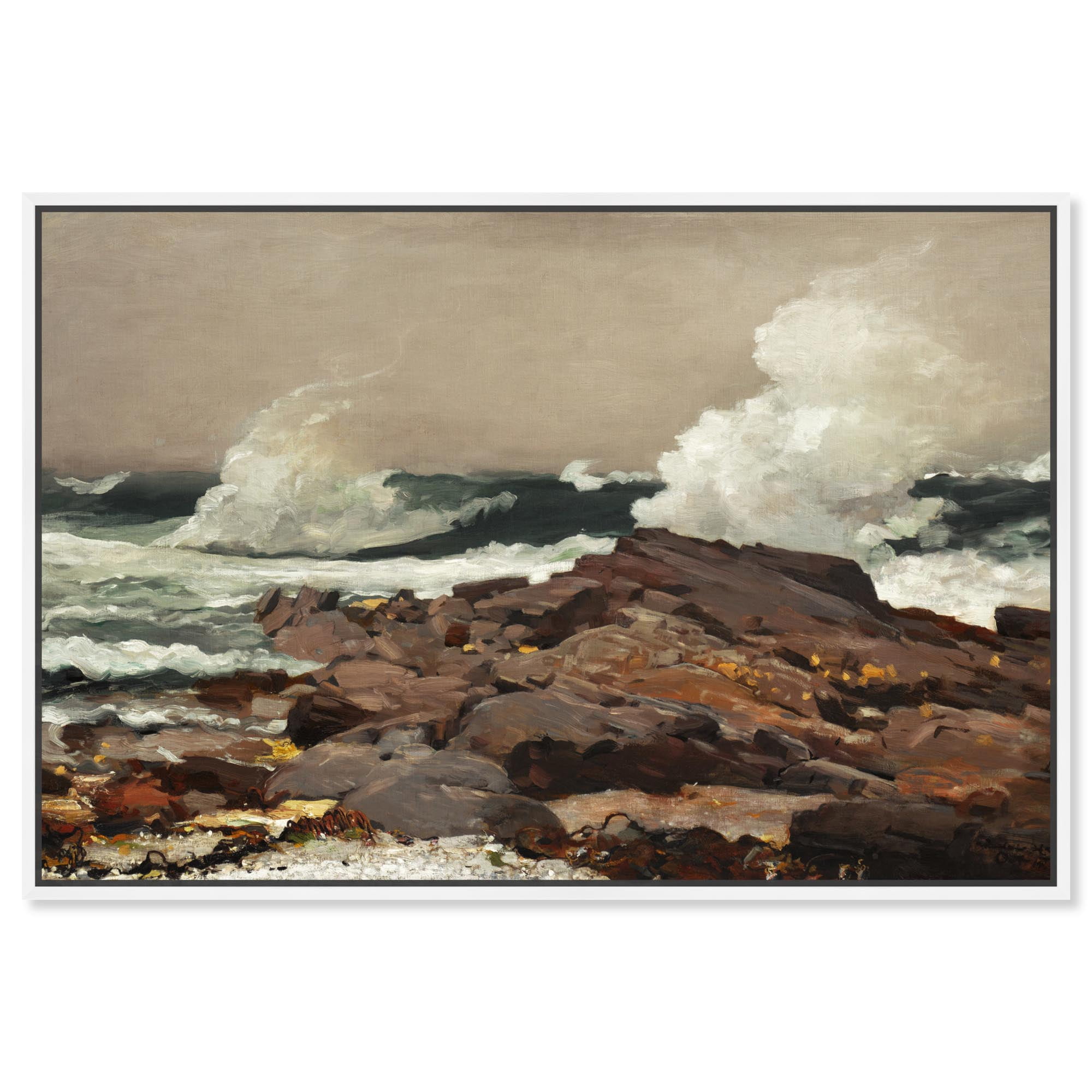 Eastern Point by Winslow Homer Canvas Countryside Wall Art by Art ...