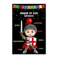 Eastern Print Armor of God Posters, Kids Scripture Poster, Church ...