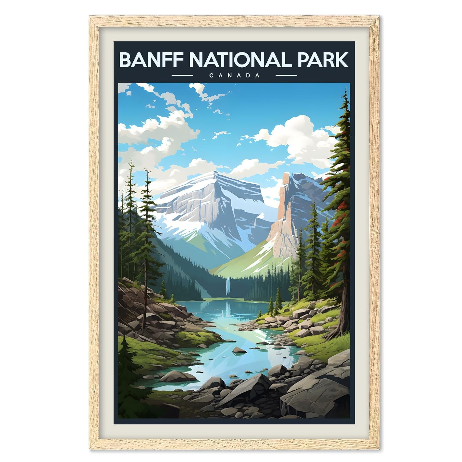 Eastern Print Banff National Park Poster, Banff National Park Print, Canada Poster, Canada Wall ...