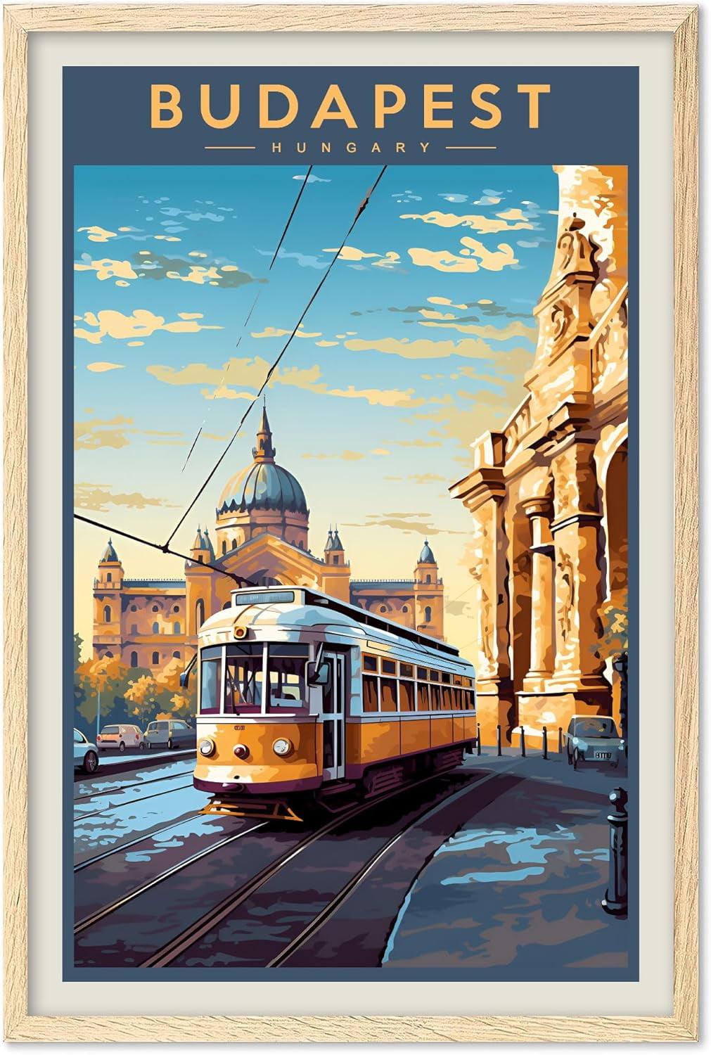Eastern Print Budapest Poster, Hungary Poster, Budapest Wall Art ...