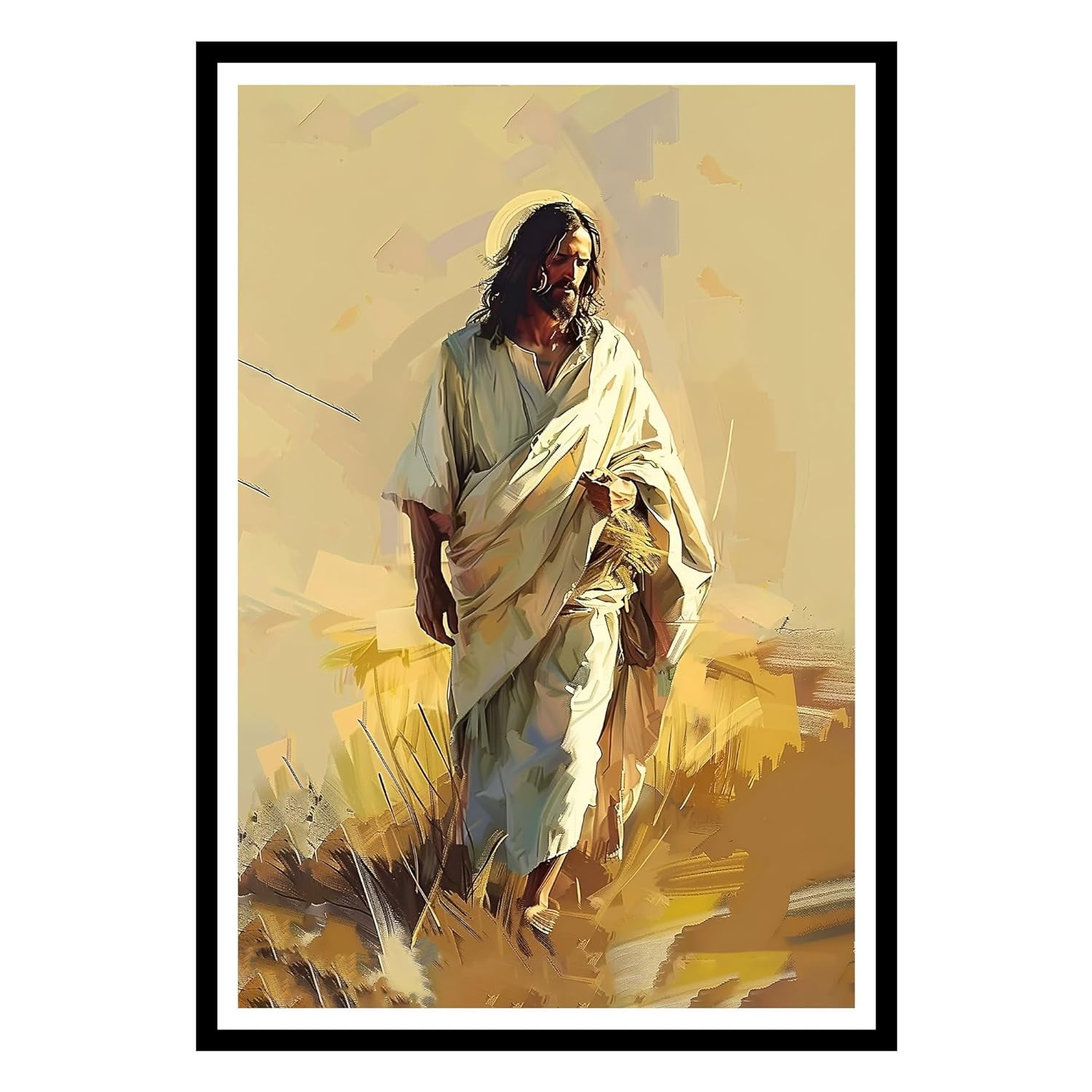 Eastern Print Christian Wall Art, Jesus Christ Watercolor, Jesus ...