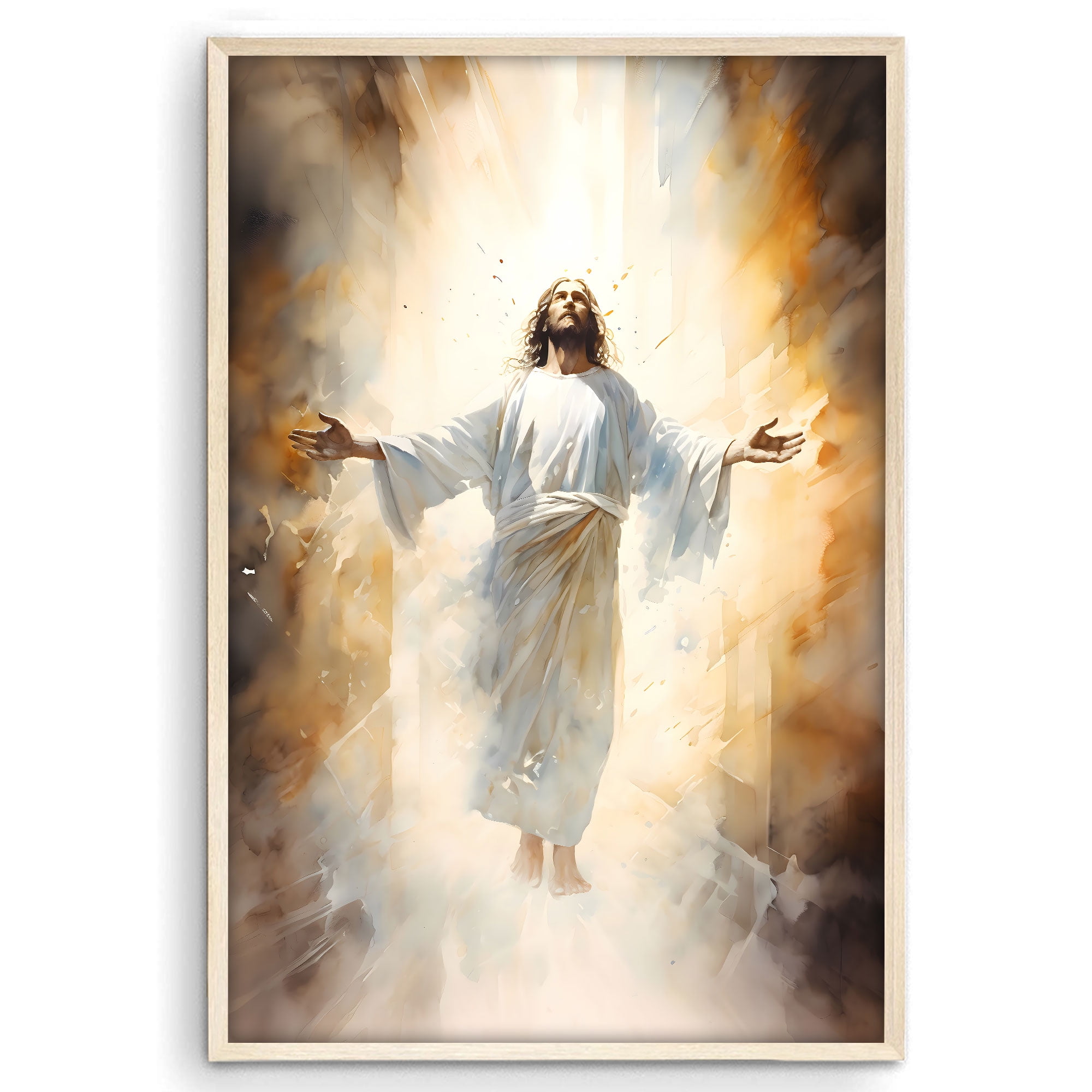 Eastern Print, The Glory Of Jesus Christ Poster, Jesus Christ Wall ...