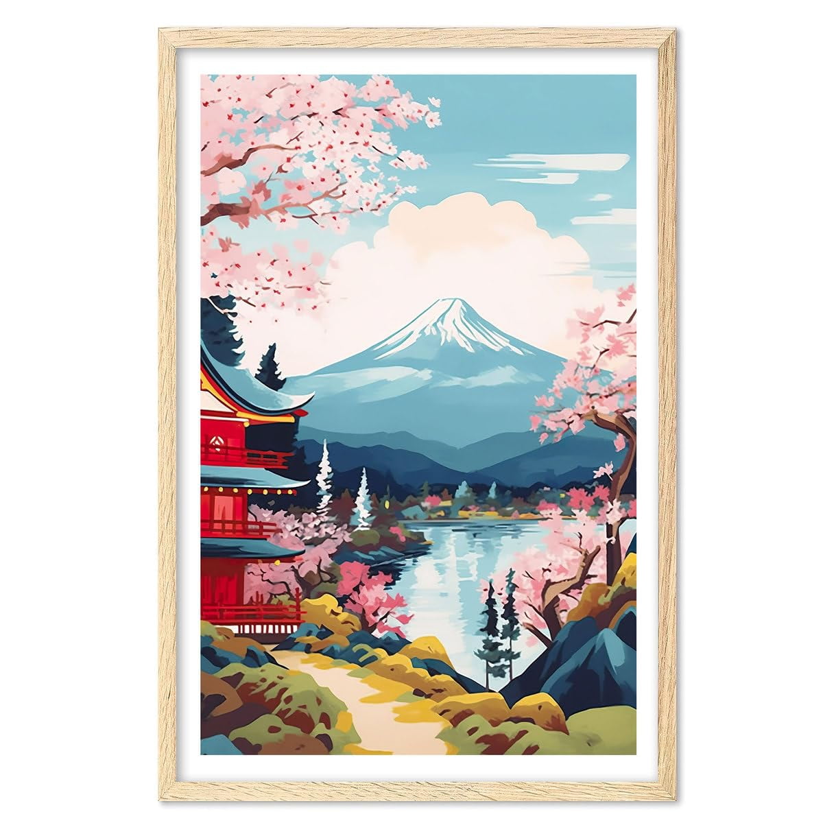 Eastern Print Japan Travel Poster, Mount Fuji Print, Kyoto Print, Japanese Print, Japan Print ...