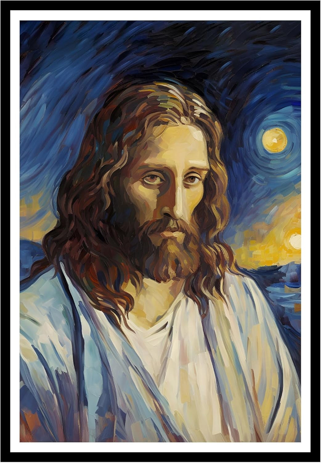 Eastern Print Jesus Poster, Jesus Christian Wall Art,Picture Of Jesus ...