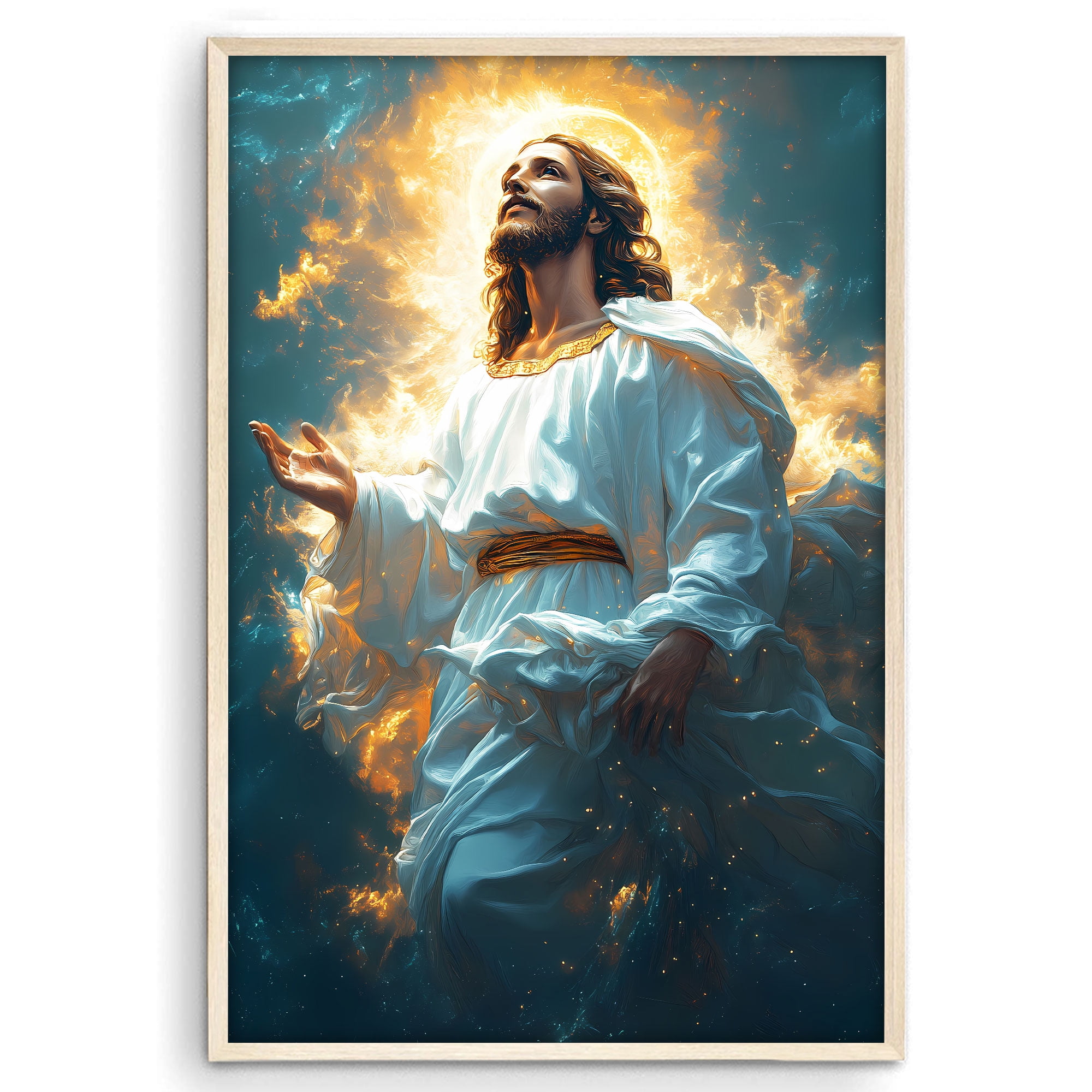 Eastern Print Jesus Poster, Pictures Of Jesus Christ For Wall Decor ...