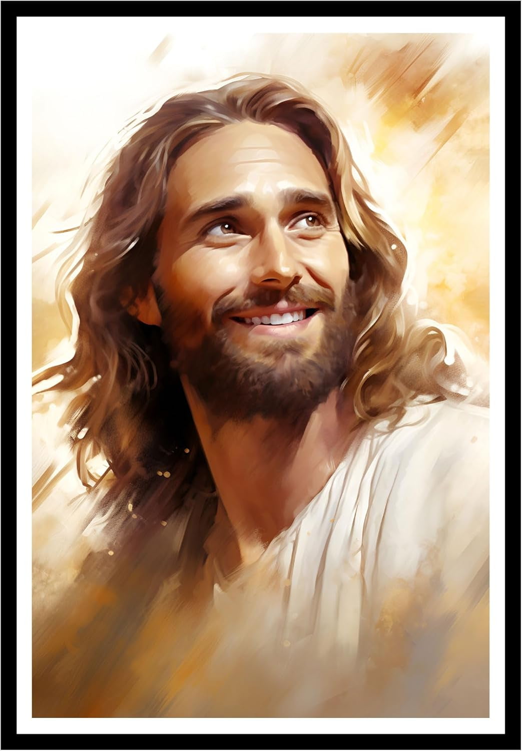 Eastern Print Laughing Christ, Christ's Smile, Jesus Laughing, Jesus ...