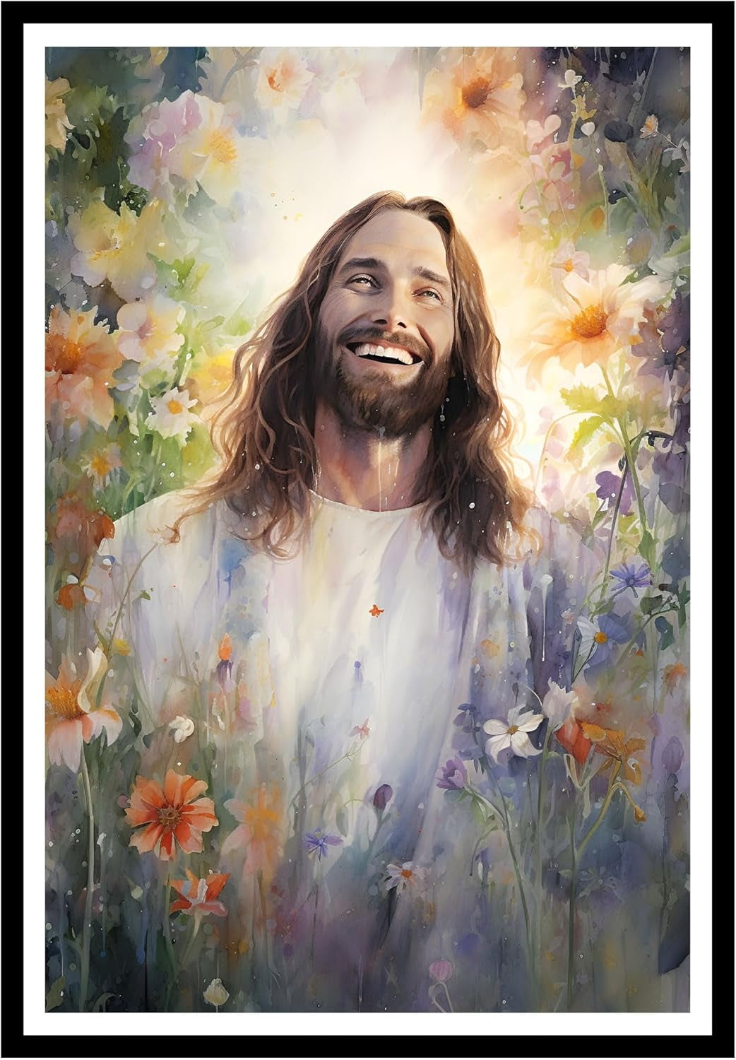 Eastern Print Laughing Christ, Christ's Smile, Jesus Laughing, Jesus ...