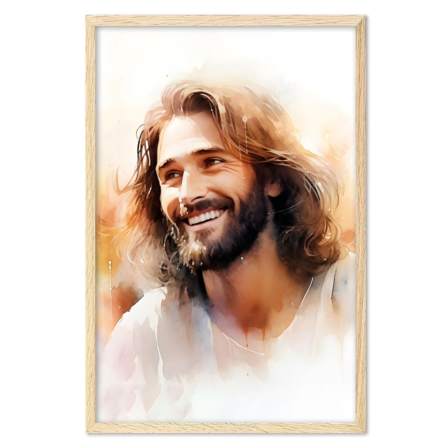 Eastern Print Laughing Christ, Christ's Smile, Jesus Picture, Jesus ...