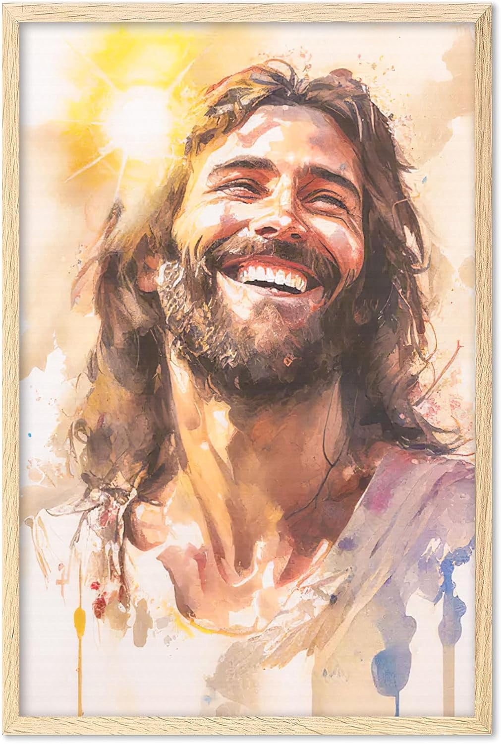 Eastern Print Laughing Christ, Christ's Smile, Jesus Picture, Jesus ...