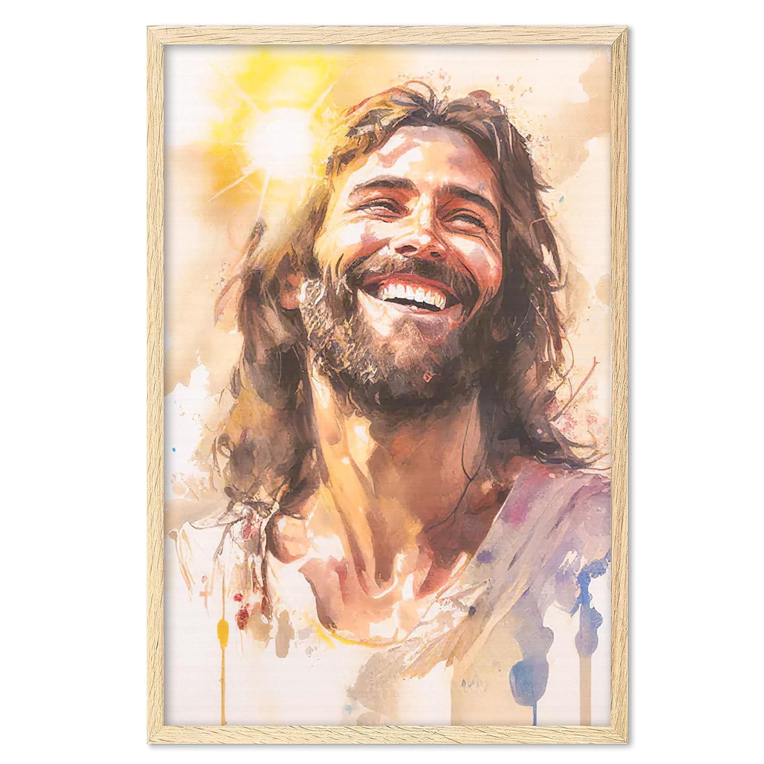 Eastern Print Laughing Christ, Christ's Smile, Jesus Picture, Jesus ...