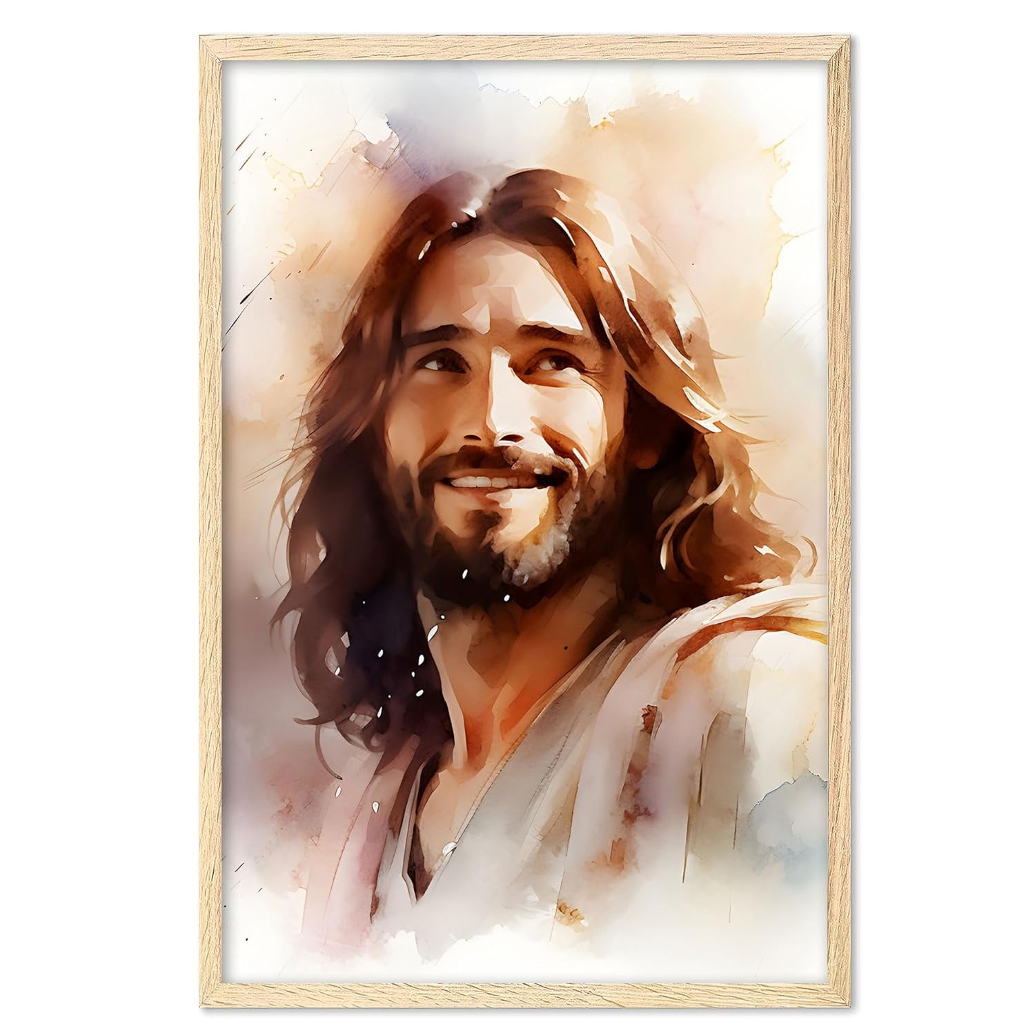 Eastern Print Laughing Christ, Christ's Smile, Jesus Picture, Jesus ...