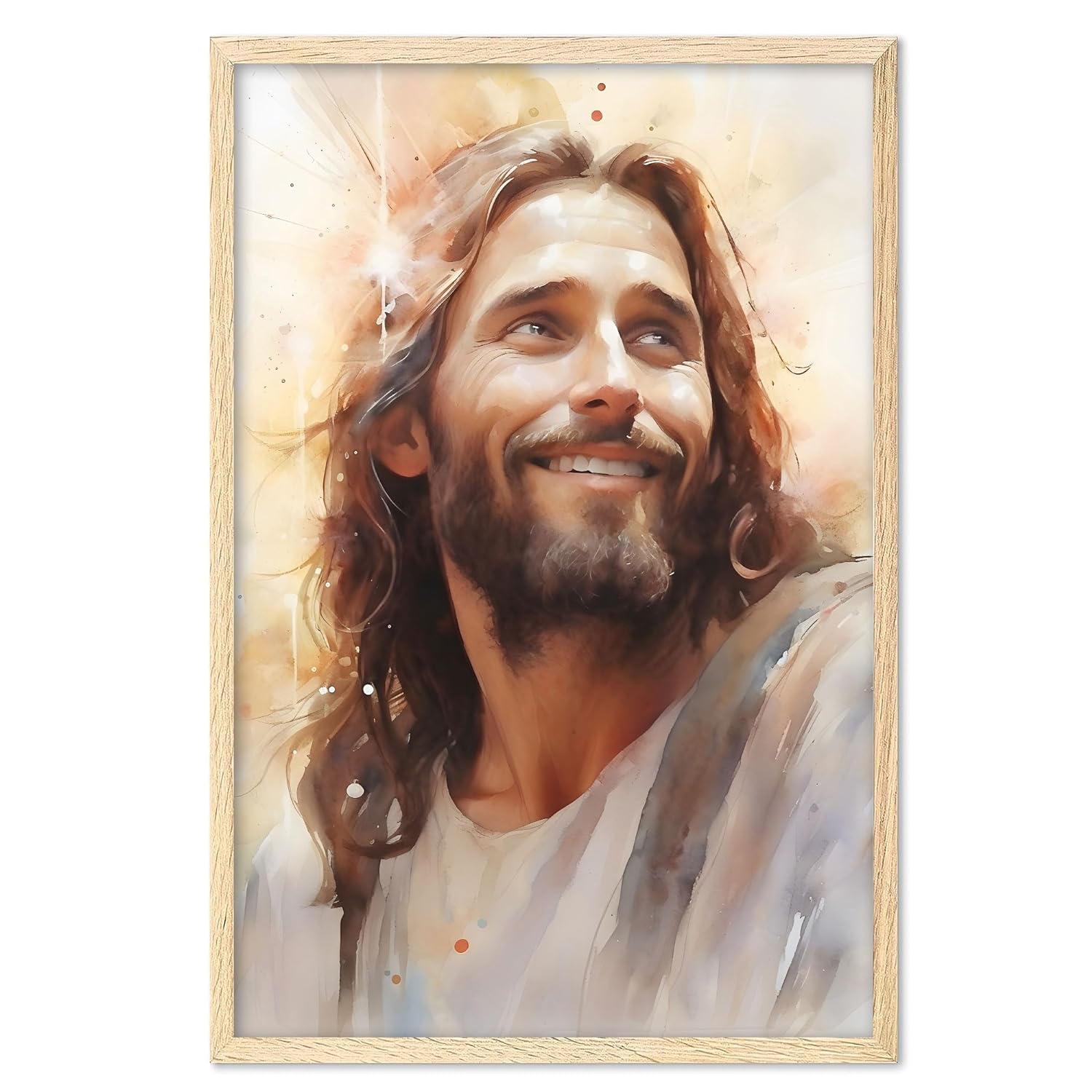 Eastern Print Laughing Christ, Christ's Smile, Jesus Picture, Jesus ...