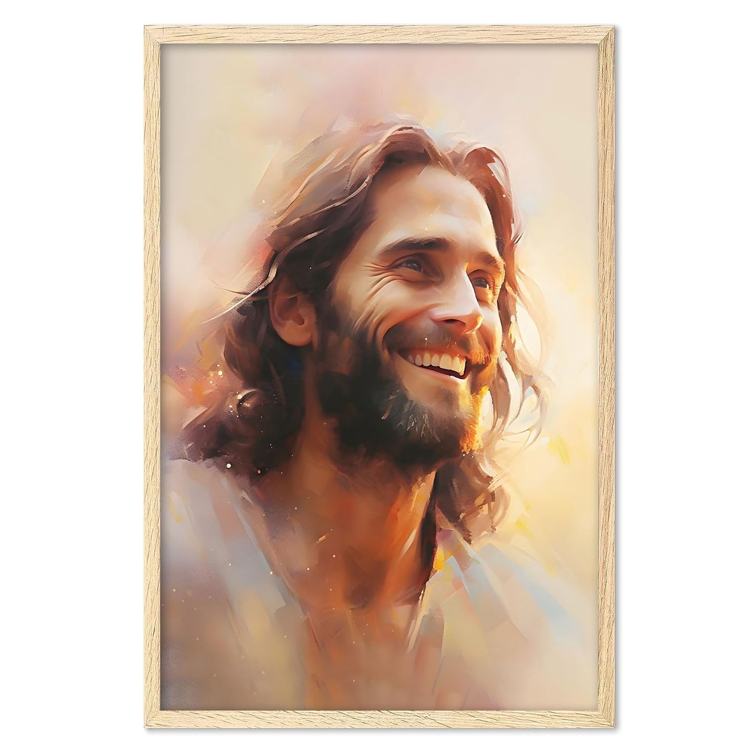 Eastern Print Laughing Christ, Christ's Smile, Jesus Picture, Jesus ...