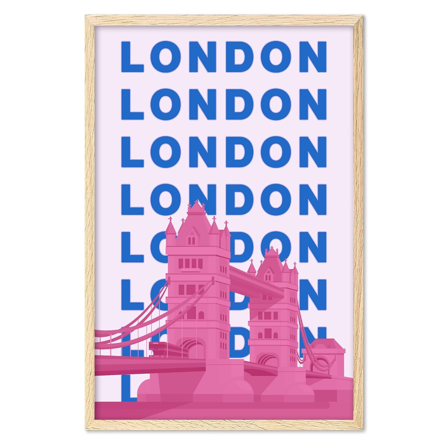 Eastern Print London Wall Art, London Art Print, England Art Print ...