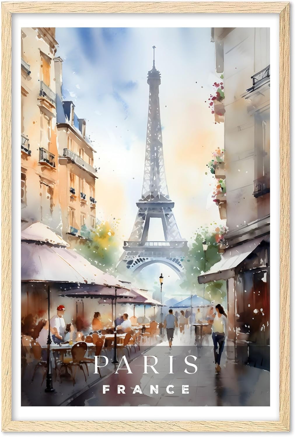 Eastern Print Paris Poster, France Poster, Paris Wall Art, Vintage Travel Posters, City Wall Art ...