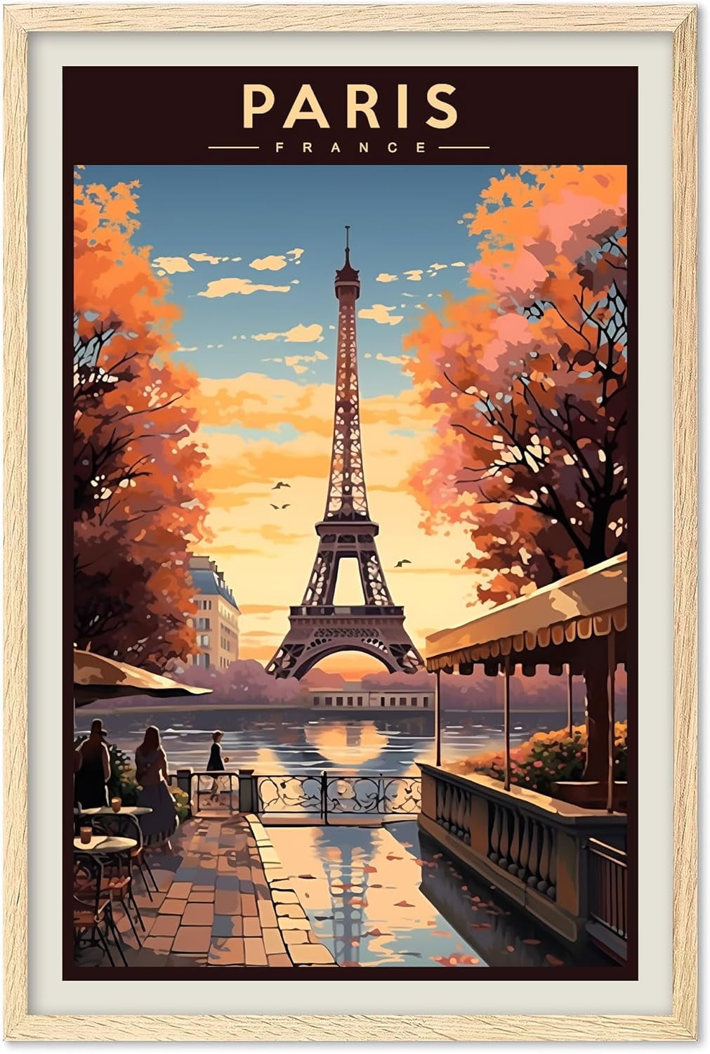 Eastern Print Paris Poster, France Poster, Paris Wall Art, Vintage ...