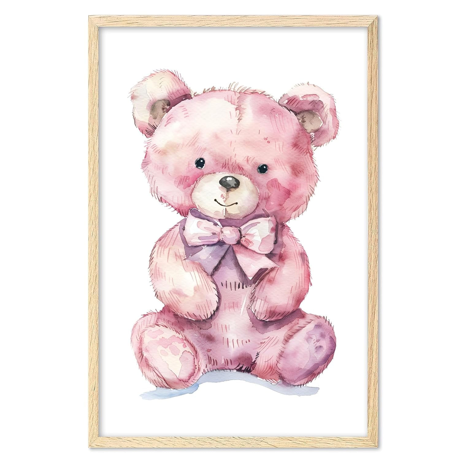 Eastern Print Pink Coquette Trendy Preppy Wall Art, Pink Preppy Posters ...