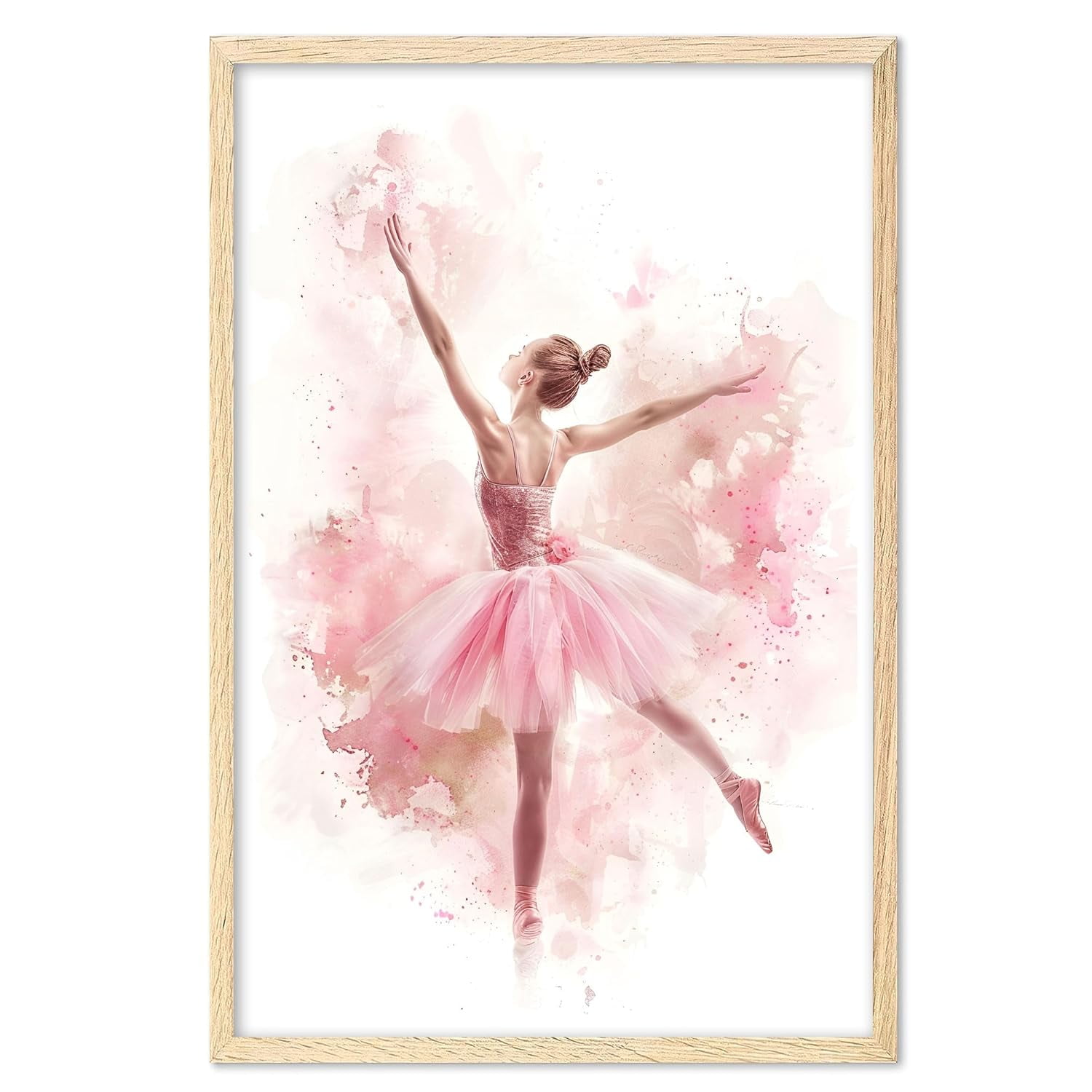 Eastern Print Pink Coquette Trendy Preppy Wall Art, Pink Preppy Posters ...