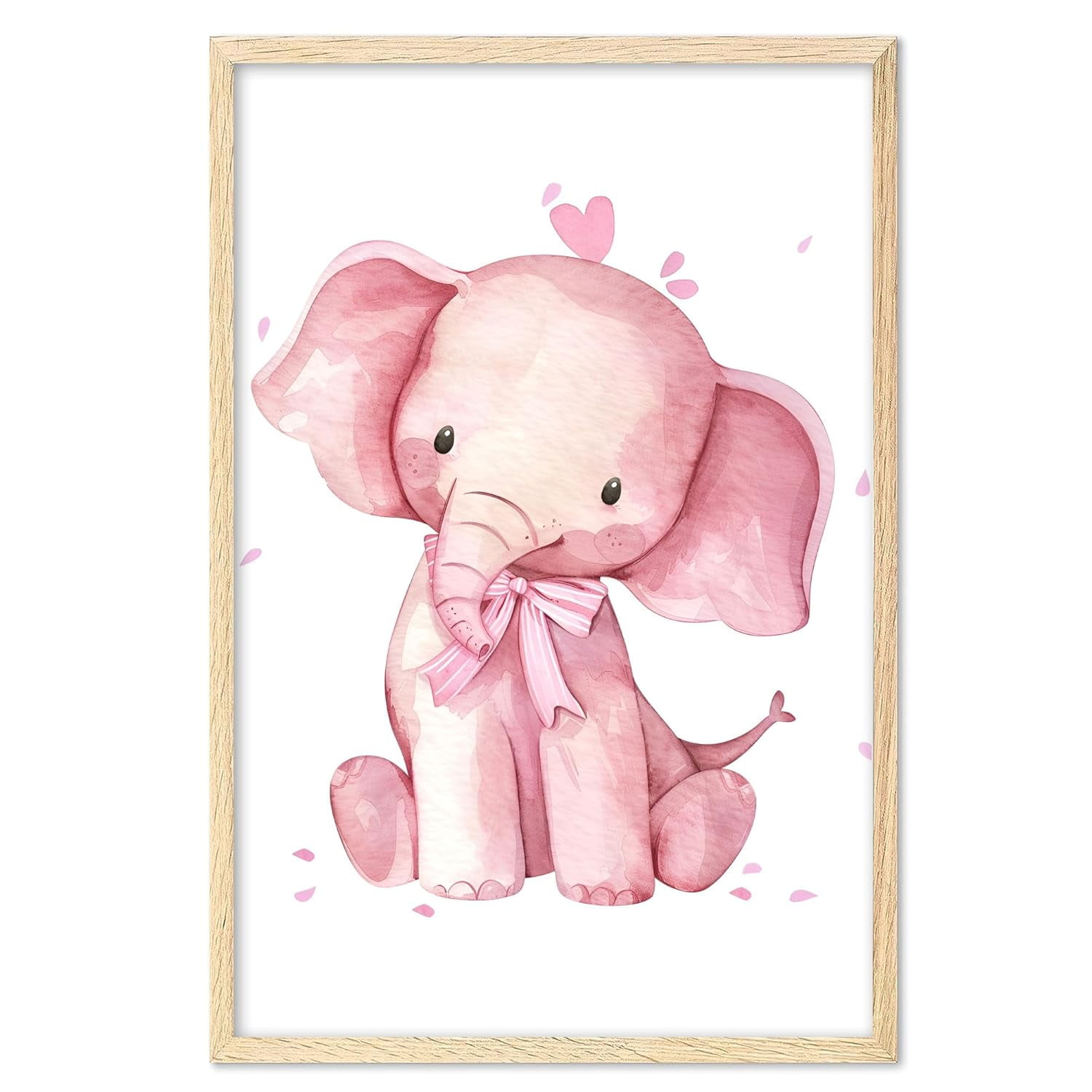 Eastern Print Pink Coquette Trendy Preppy Wall Art, Pink Preppy Posters ...