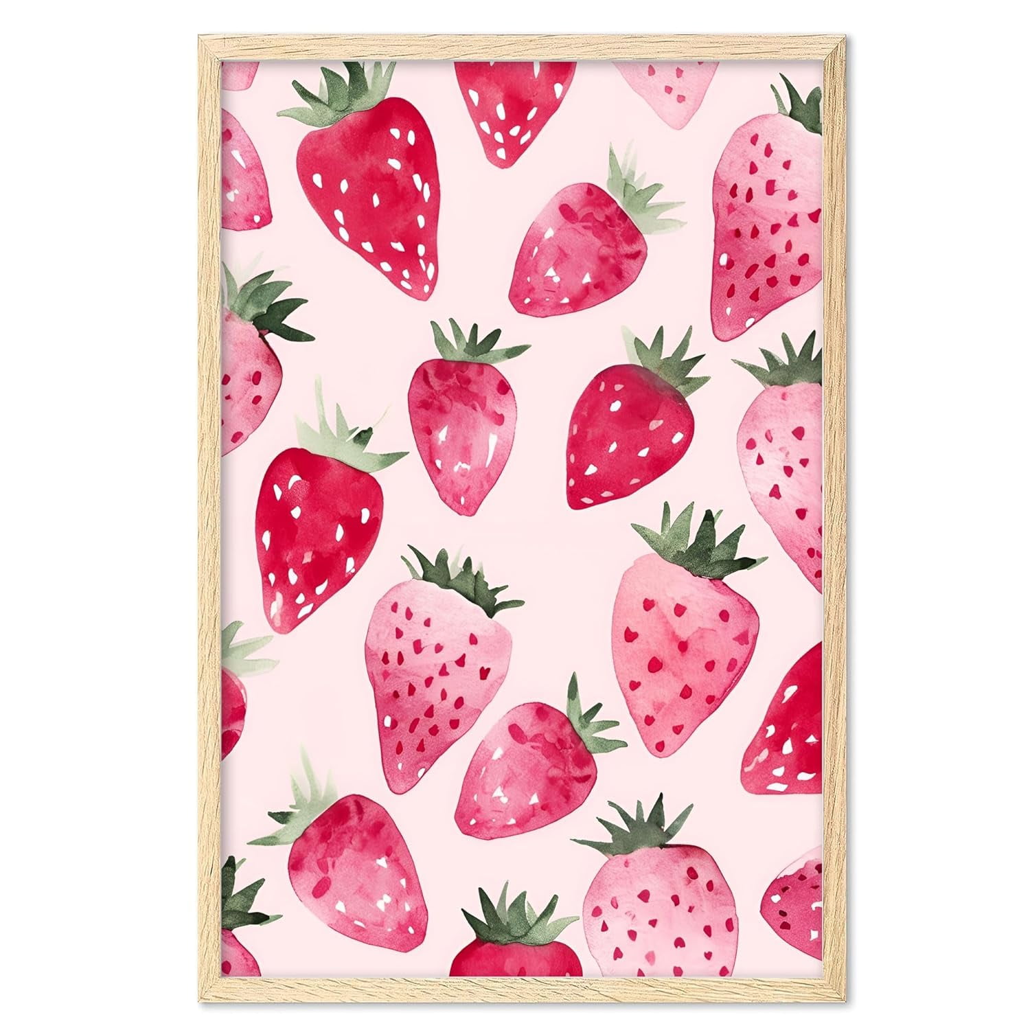 Eastern Print Pink Coquette Trendy Preppy Wall Art, Pink Preppy Posters ...