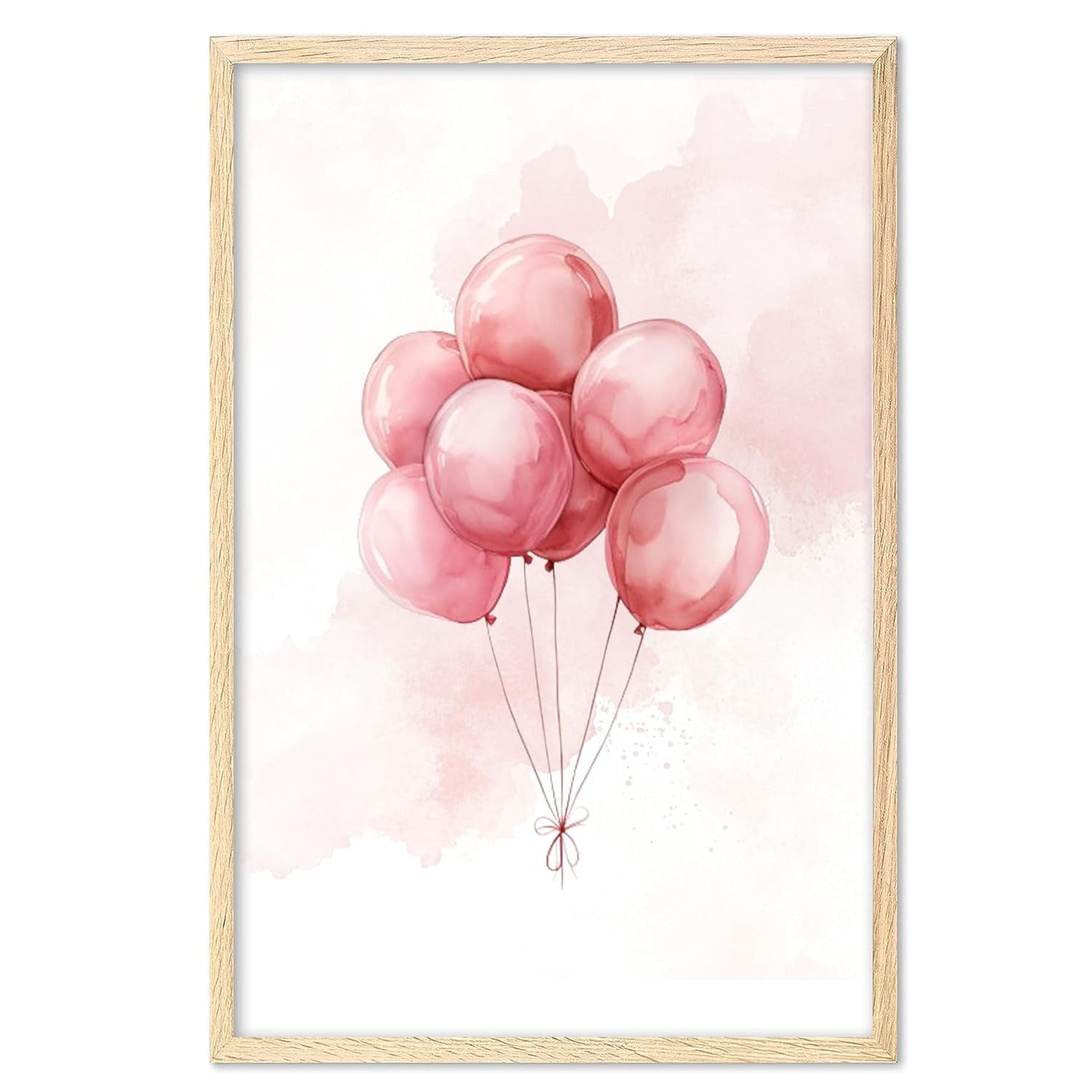 Eastern Print Pink Coquette Trendy Preppy Wall Art, Pink Preppy Posters ...