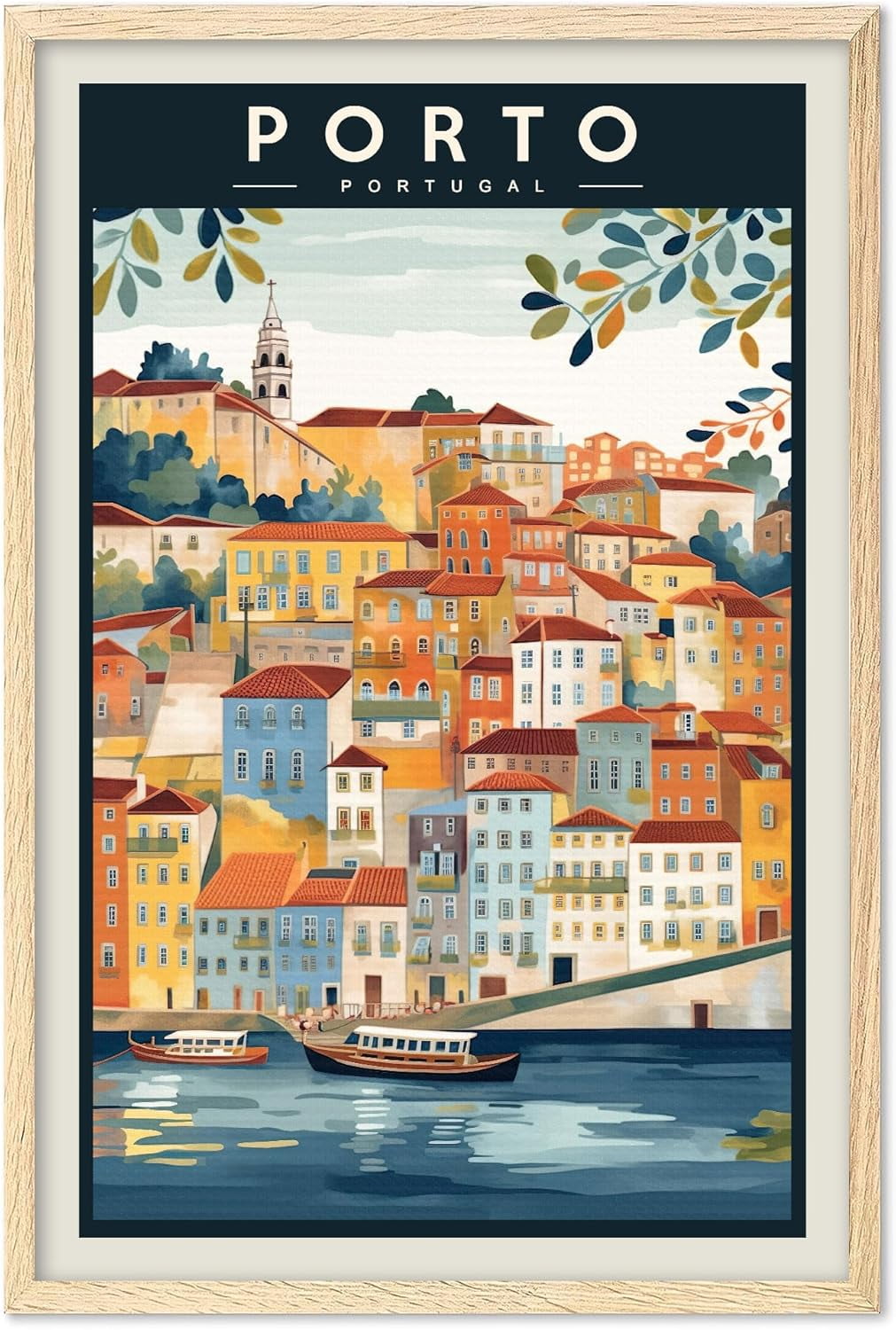 Eastern Print Porto Art Print, Portugal Art Print, Travel Print ...