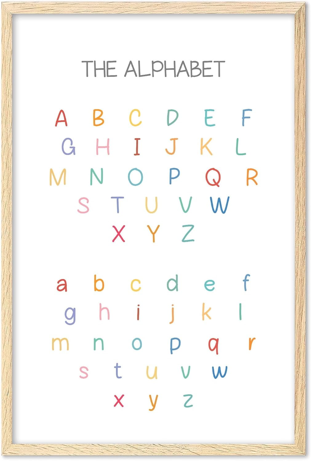 Eastern Print The Alphabet Kids Educational Poster, Poster For Toddlers ...