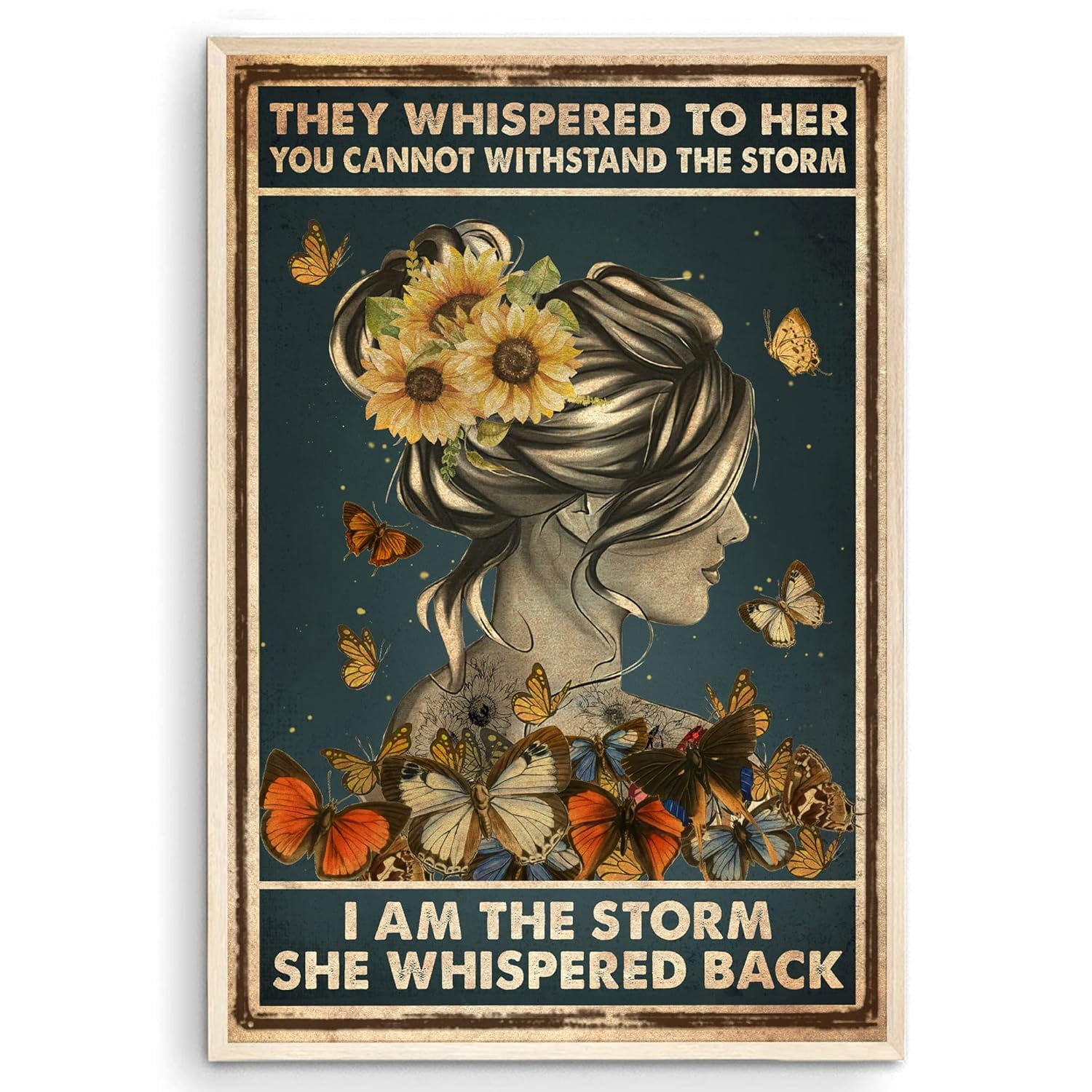 Eastern Print They Whispered to Her You Cannot Withstand The Storm ...