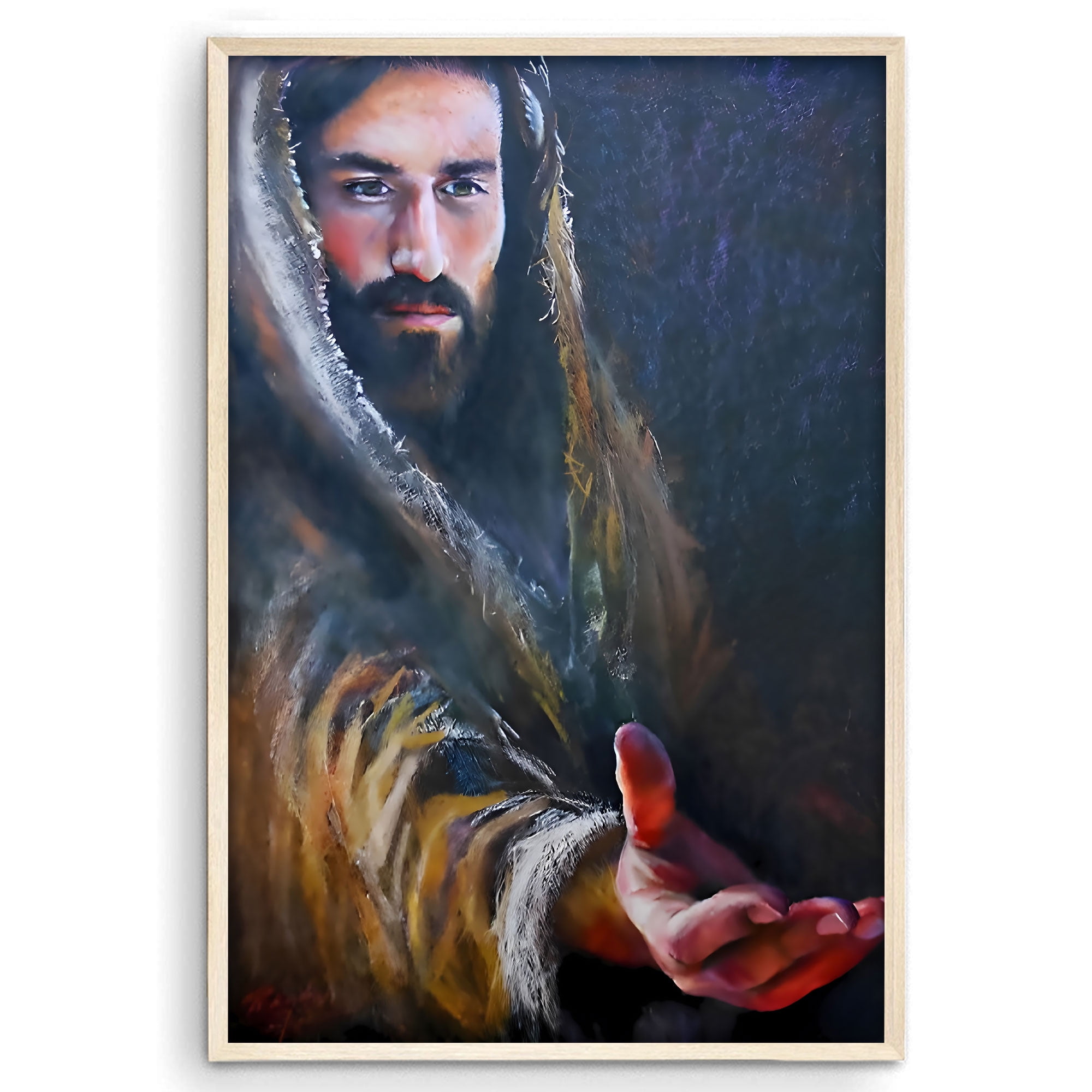 Eastern Print, Walking With Jesus Poster, Jesus Divine Mercy, Home ...