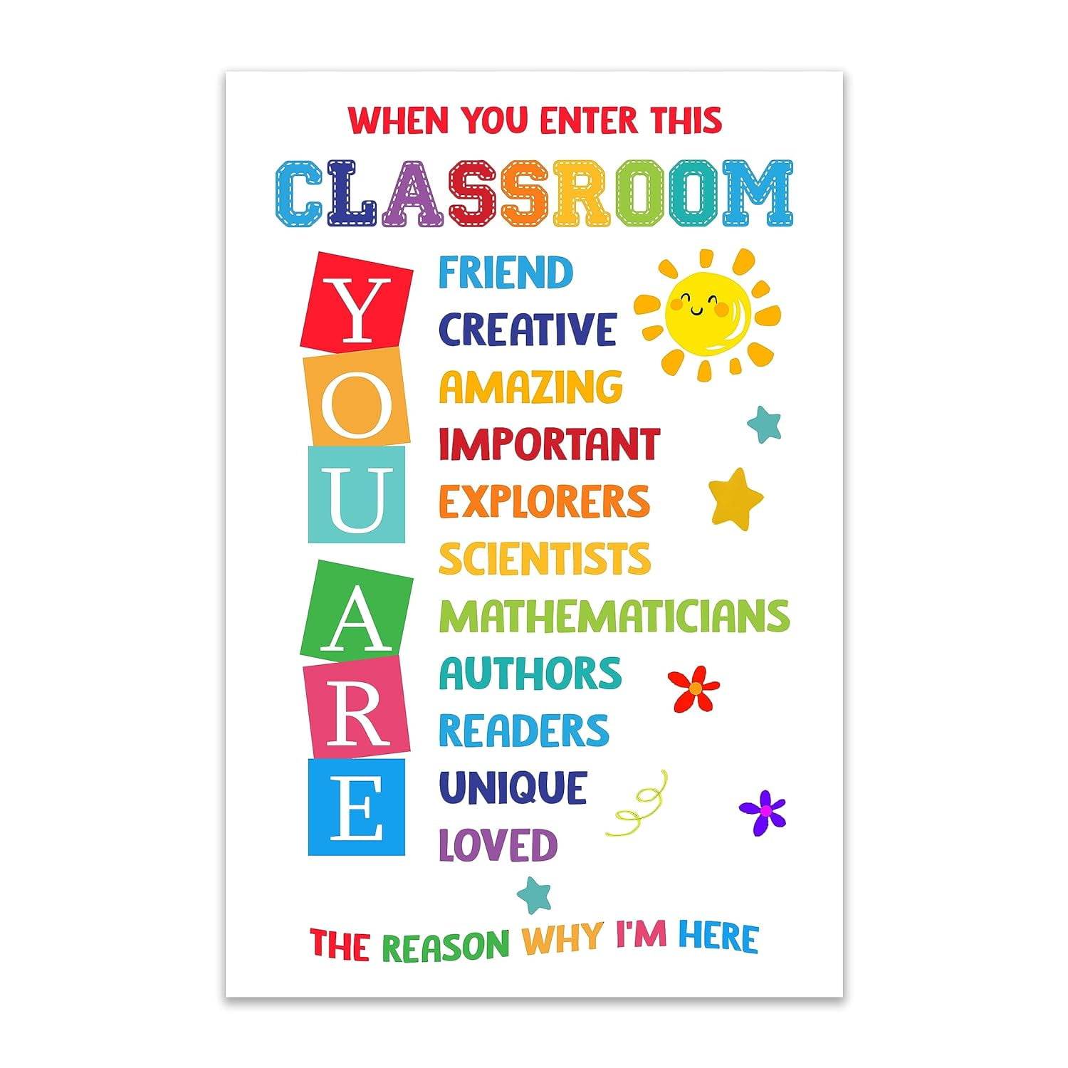 Eastern Print When You Enter This Classroom Rules Poster, Teacher ...