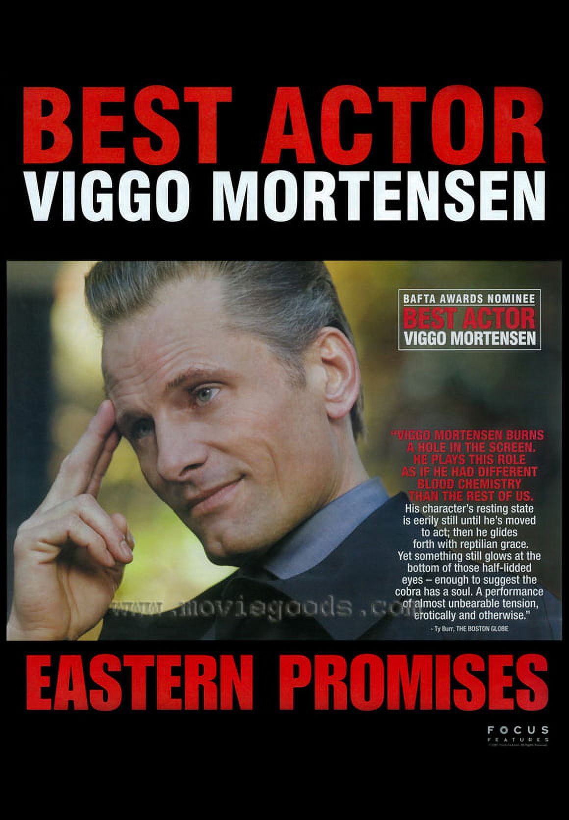 Eastern Promises - movie POSTER (Style D) (11" x 17") (2007) - Walmart.com