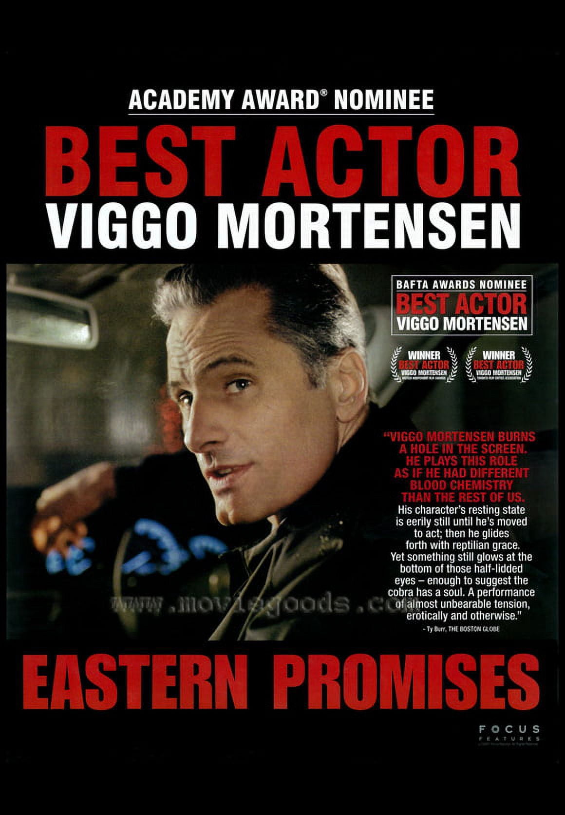 Eastern Promises - movie POSTER (Style E) (11" x 17") (2007) - Walmart.com