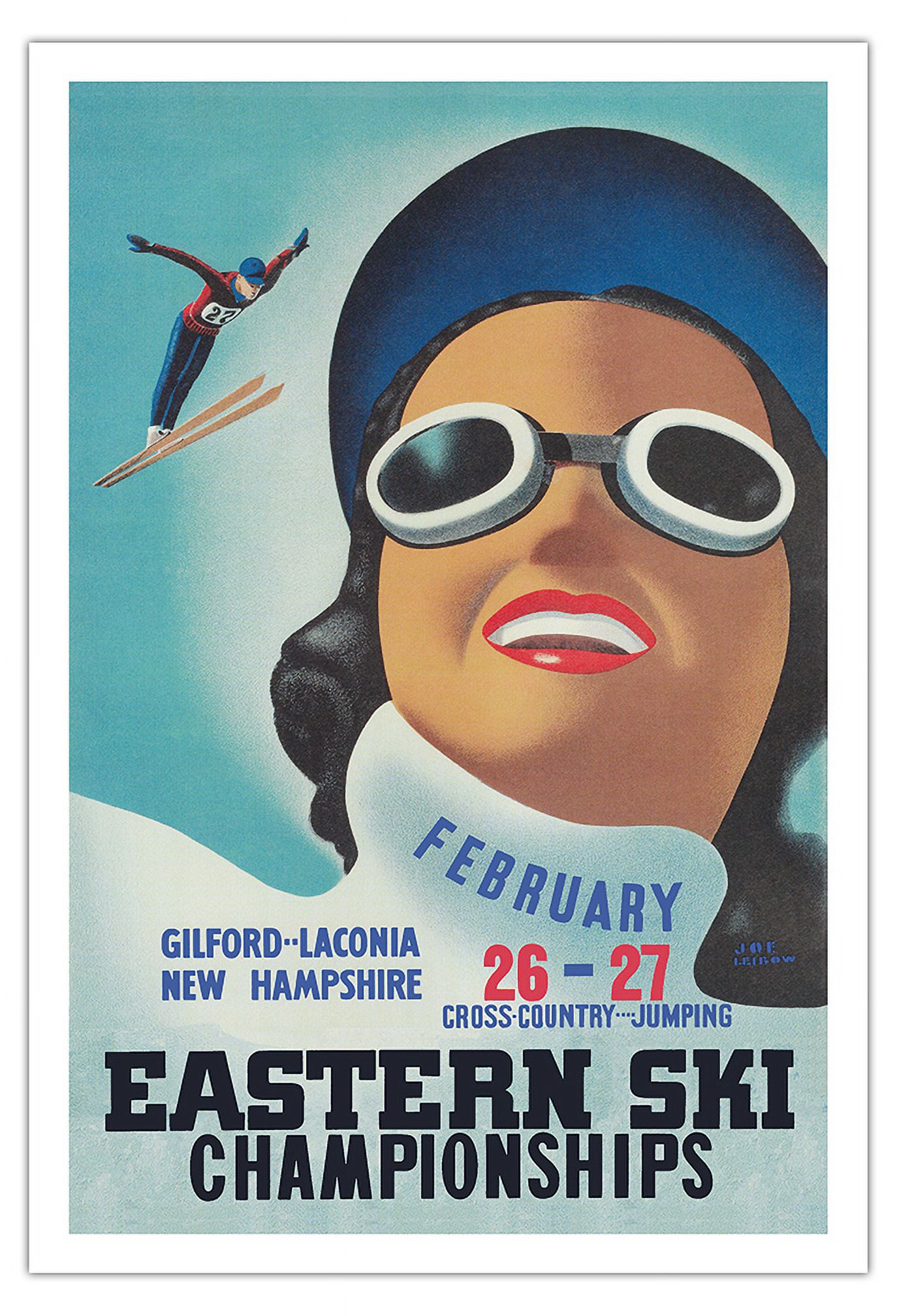 Eastern Ski Championships - Gilford and Laconia New Hampshire - Vintage ...