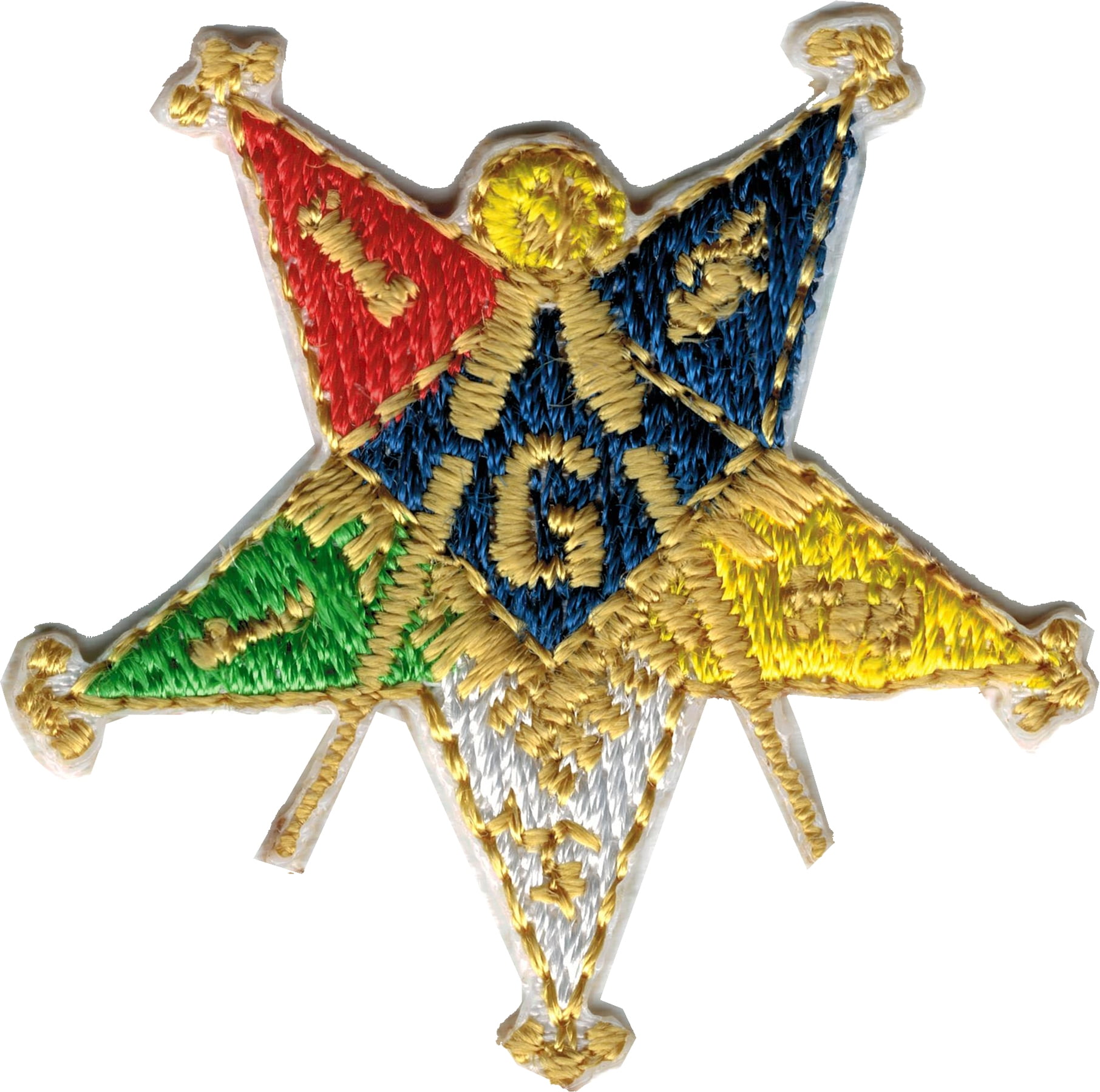 Eastern Star Past Patron Iron-On Patch [Gold - 1.5"] - Walmart.com