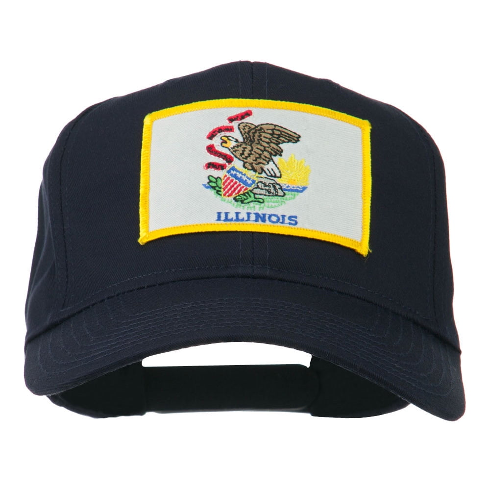 Eastern State Illinois Embroidered Patch Cap - Navy OSFM - Walmart.com