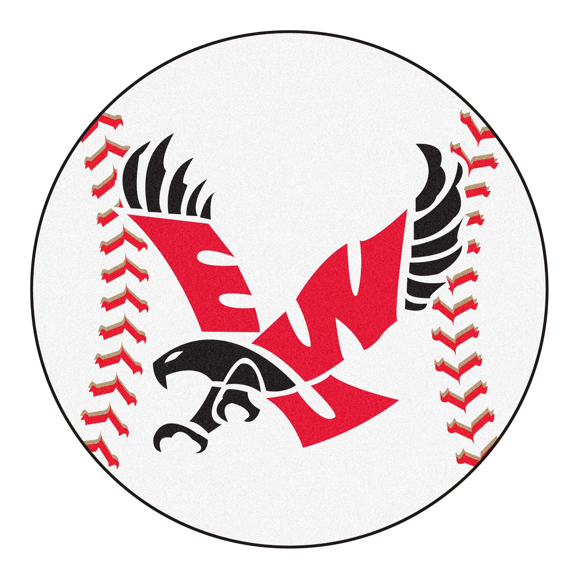 Eastern Washington Baseball Mat 27" diameter - Walmart.com